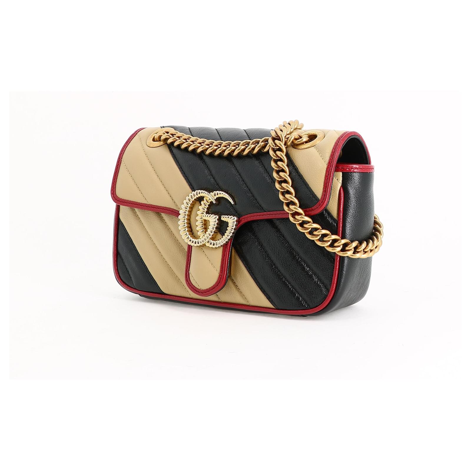 GUCCI MARMONT Cuir Multicolore ref.619749 - Joli Closet