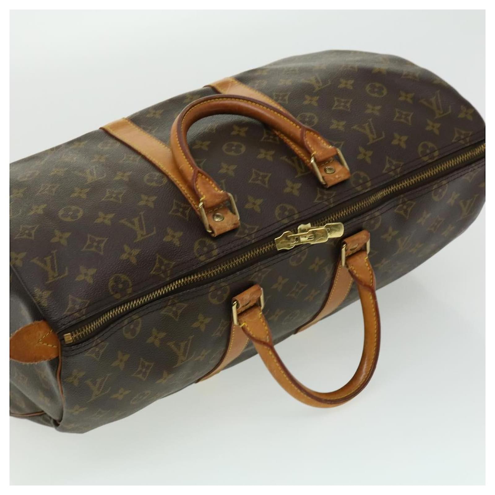 Louis Vuitton Keepall 45 Brown Cloth ref.620796 - Joli Closet
