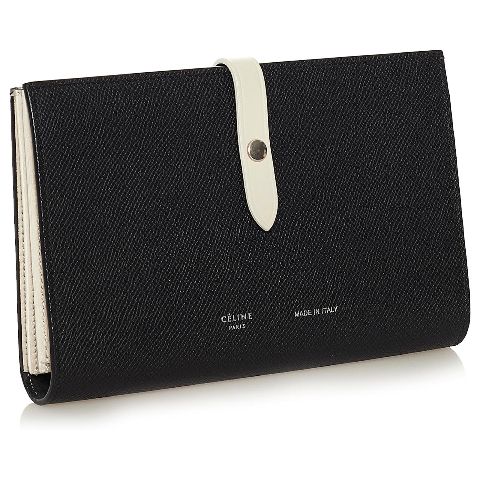 Céline Cartera pequeña con correa multifunción negra Celine Negro ...