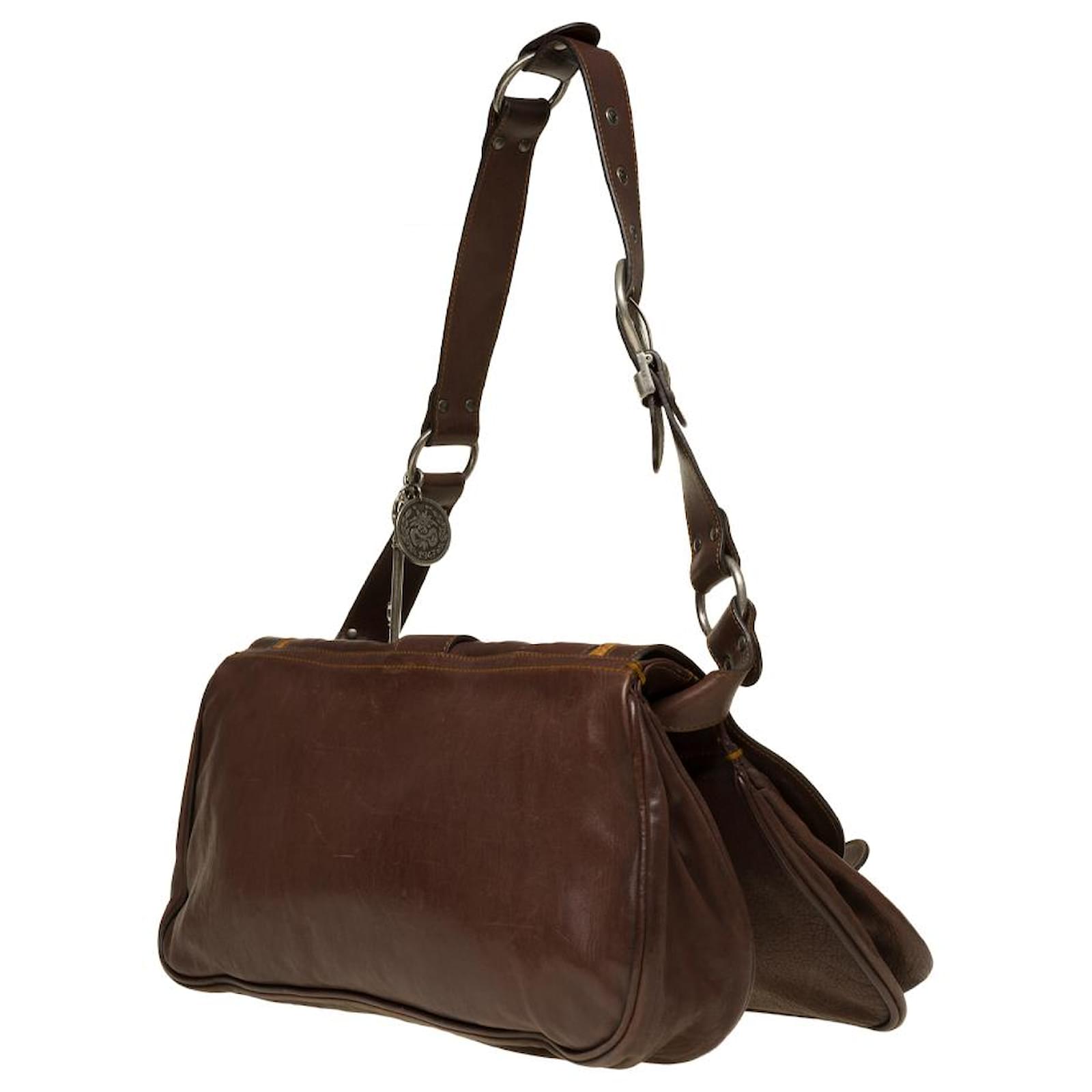 Dior Gaucho Brown Leather ref.624383 - Joli Closet