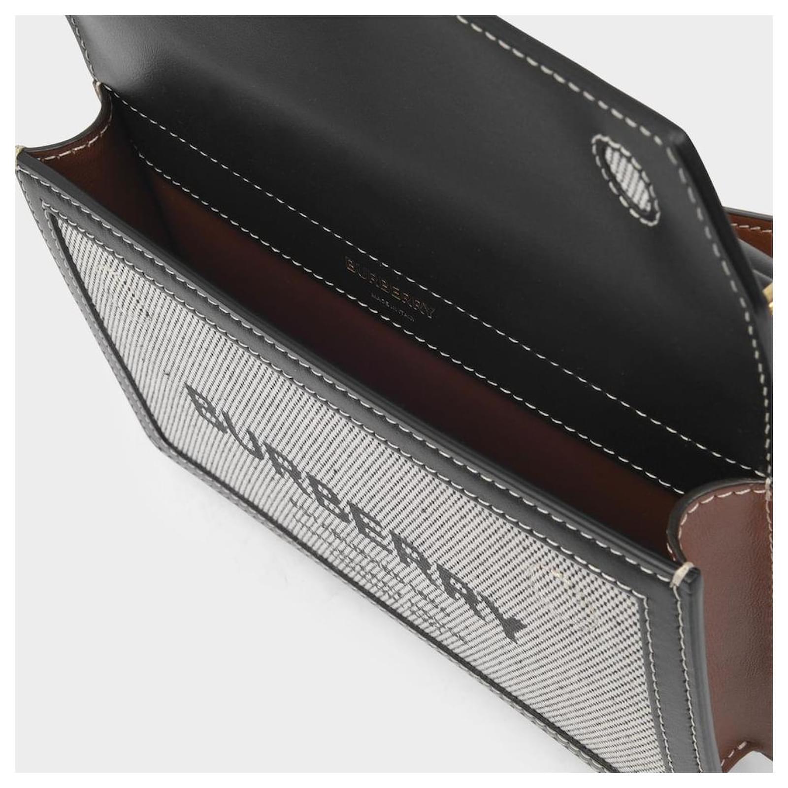 Burberry Horseferry Cuir Noir ref.625789 - Joli Closet