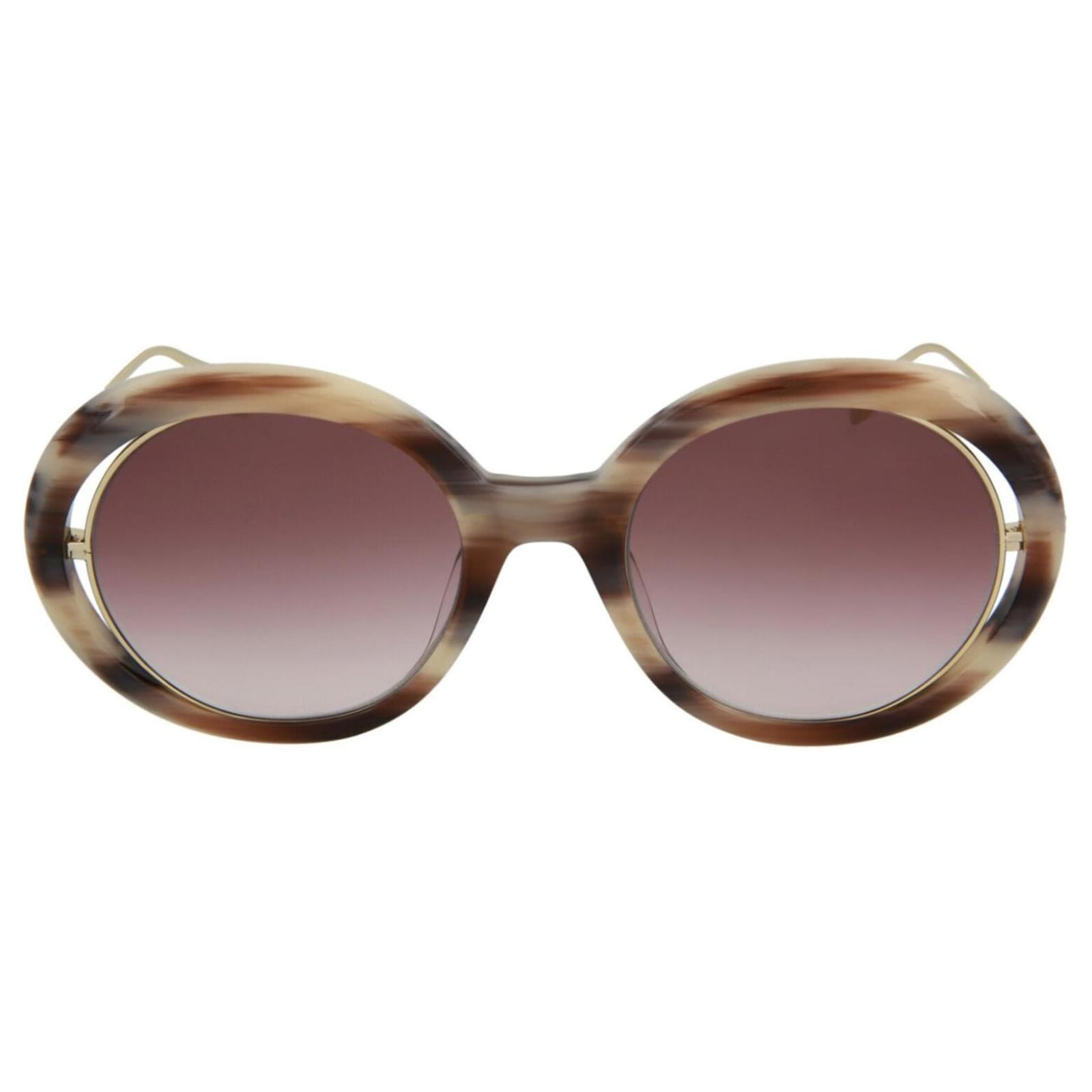 Alexander McQueen Round-Frame Acetate Sunglasses Multiple colors ref ...