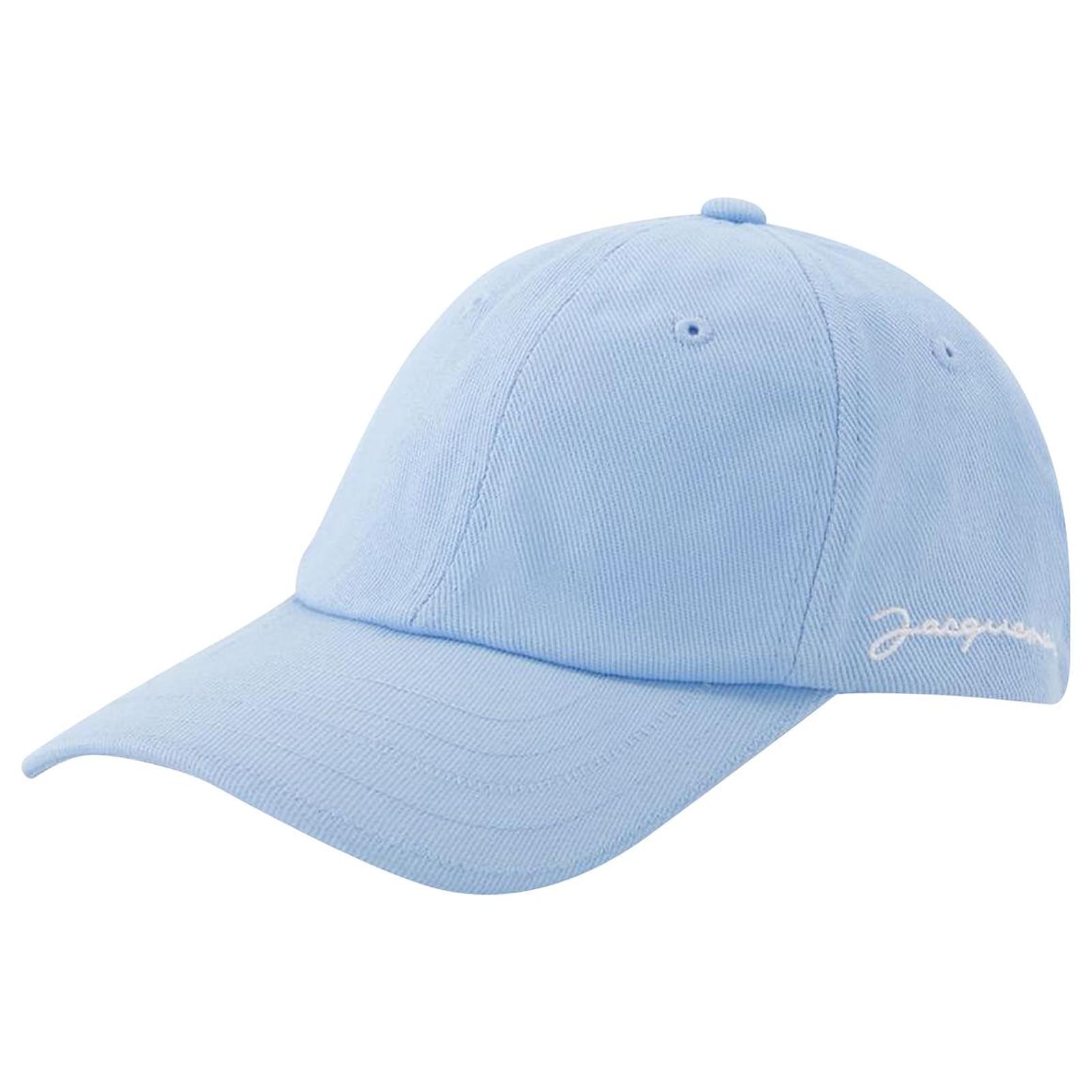 La Casquette Jacquemus Cap in Blue Canvas ref.626450 - Joli Closet