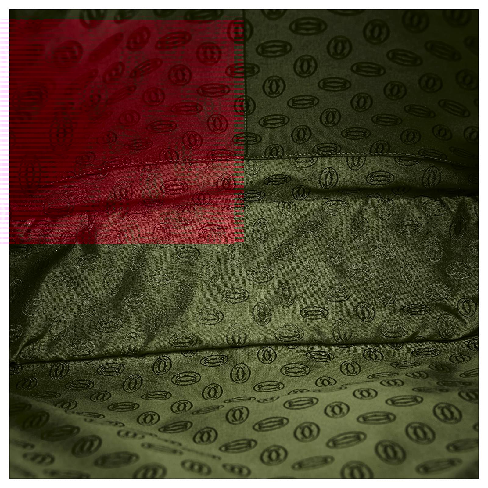 Cartier Red Must de Cartier Leather Shoulder Bag Dark red Pony-style ...