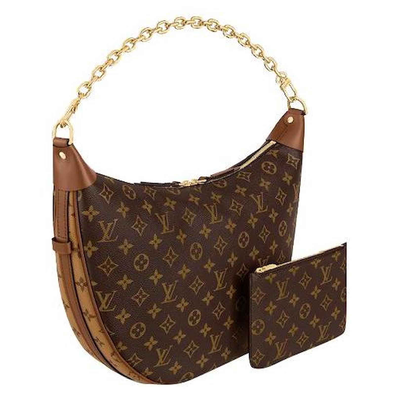 Louis Vuitton LV Loop Hobo bag monogram reverse Brown ref.630467 - Joli ...