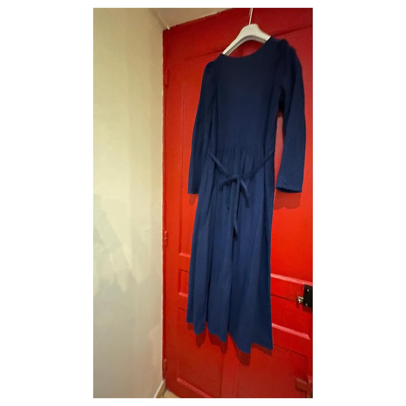 Agnès b. Robes Coton Bleu ref.633192 - Joli Closet