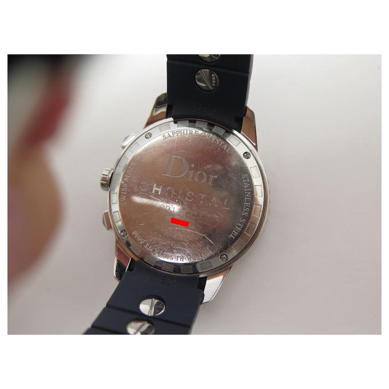 WATCH CHRISTIAN DIOR CHRIST CD11431IR001 Chronograph 39MM QUARTZ WATCH ...