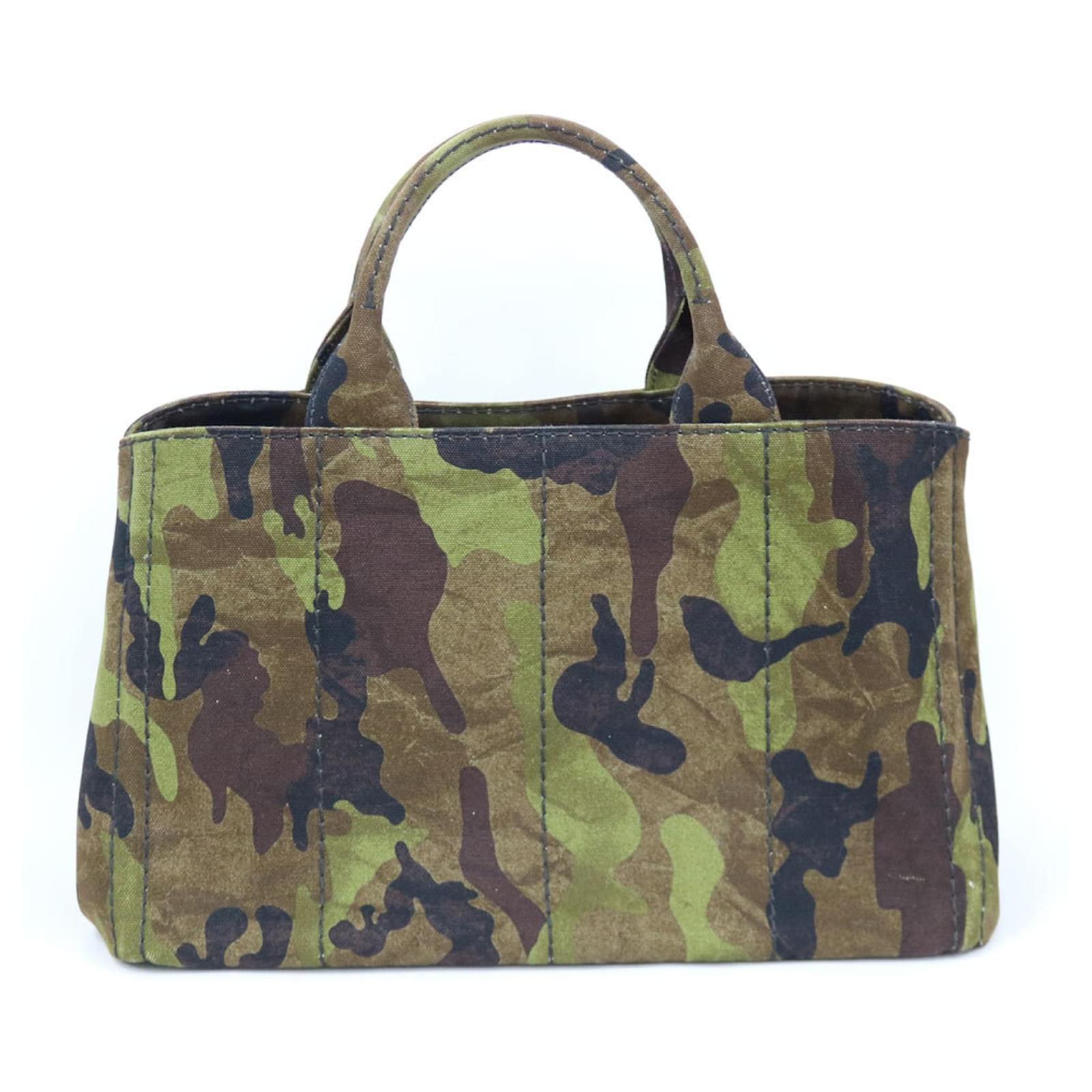 Prada Canapa Multiple colors Cloth ref.639828 - Joli Closet