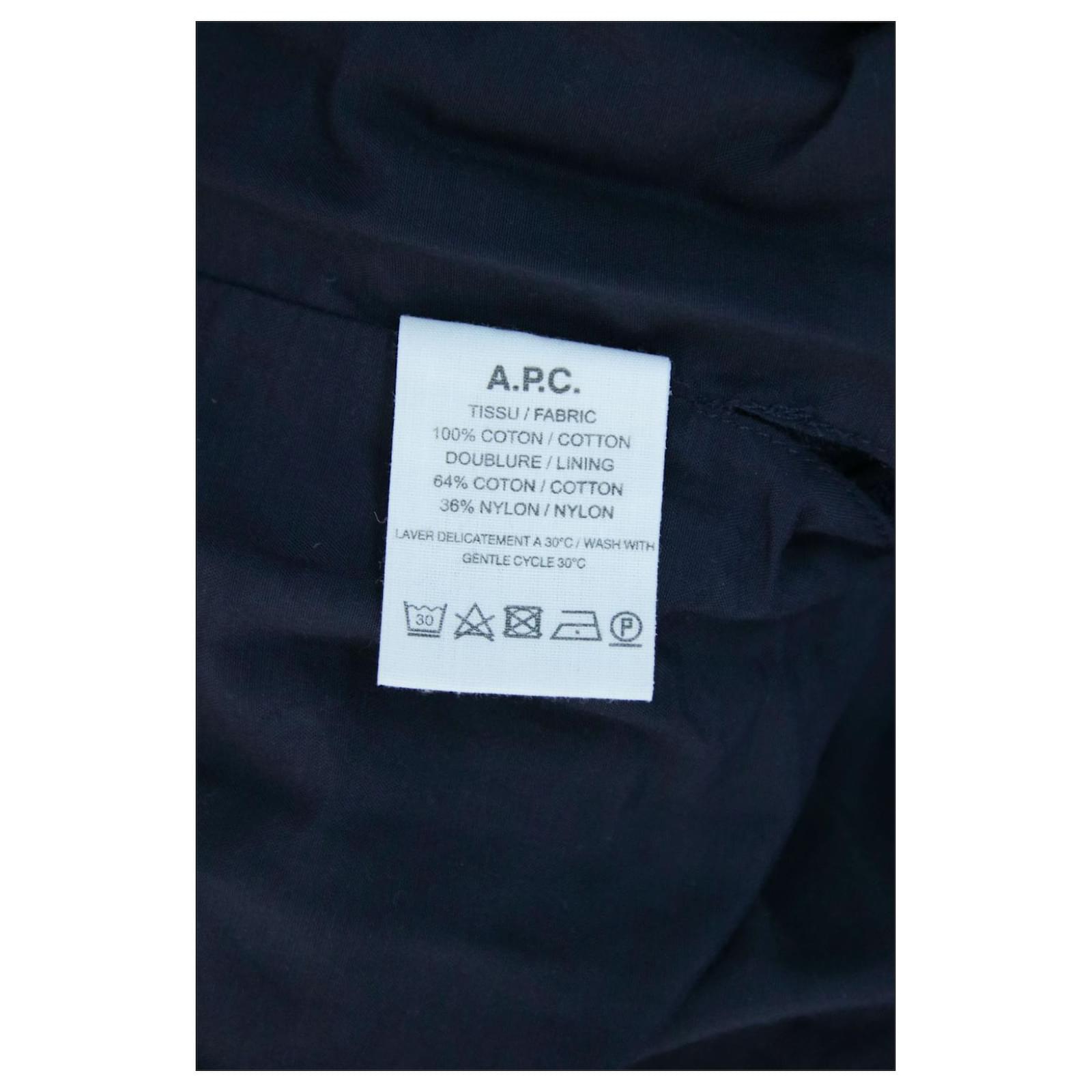 Robe Apc 36 Coton Bleu ref.641809 - Joli Closet