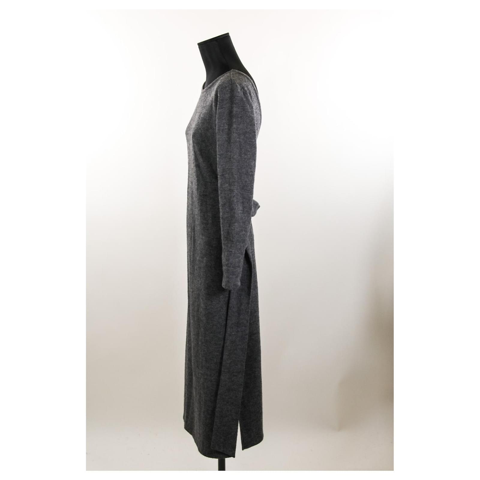 Robe Maje 2 Laine Gris ref.642765 - Joli Closet