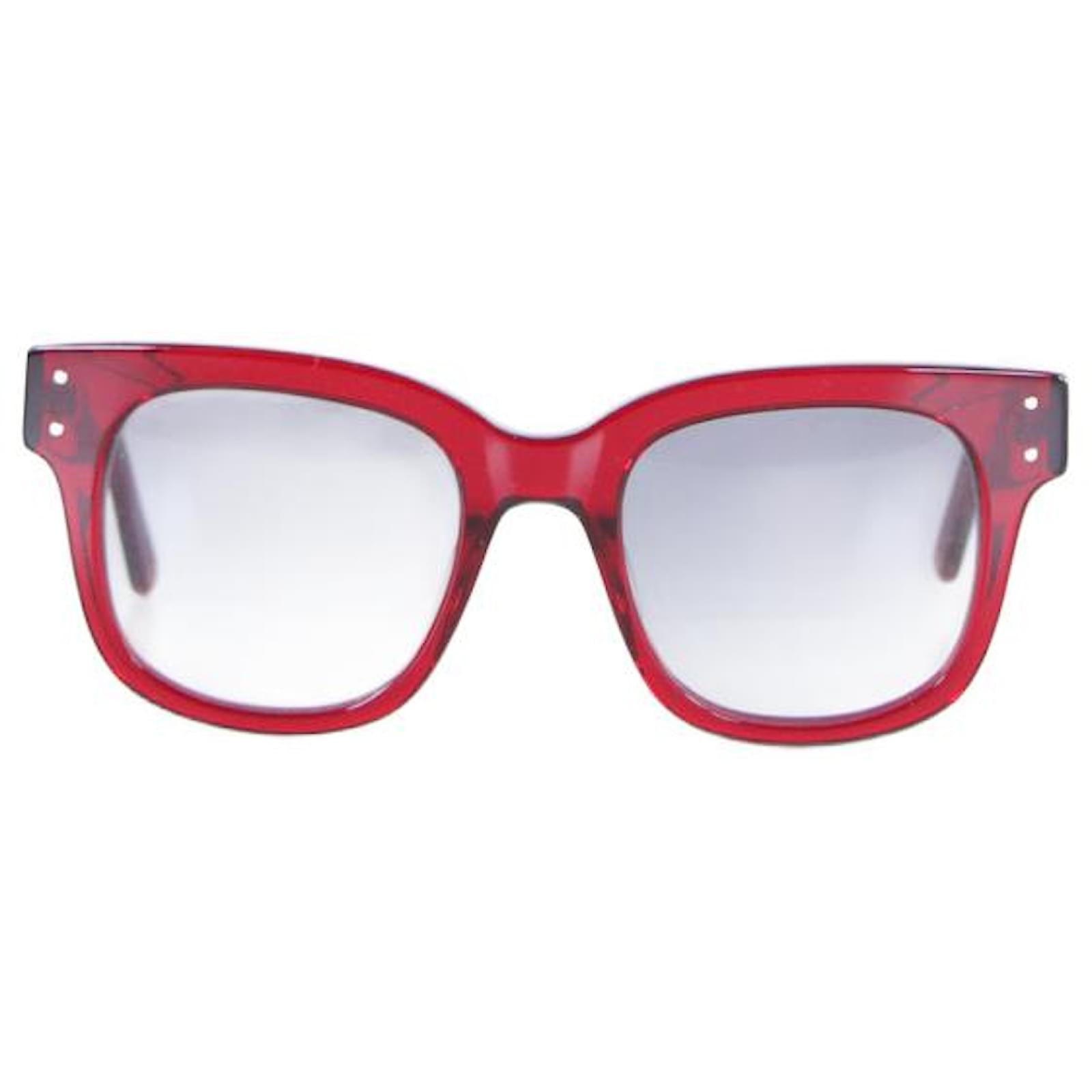 Jimmy Fairly Sunglasses Red Plastic ref.645756 - Joli Closet