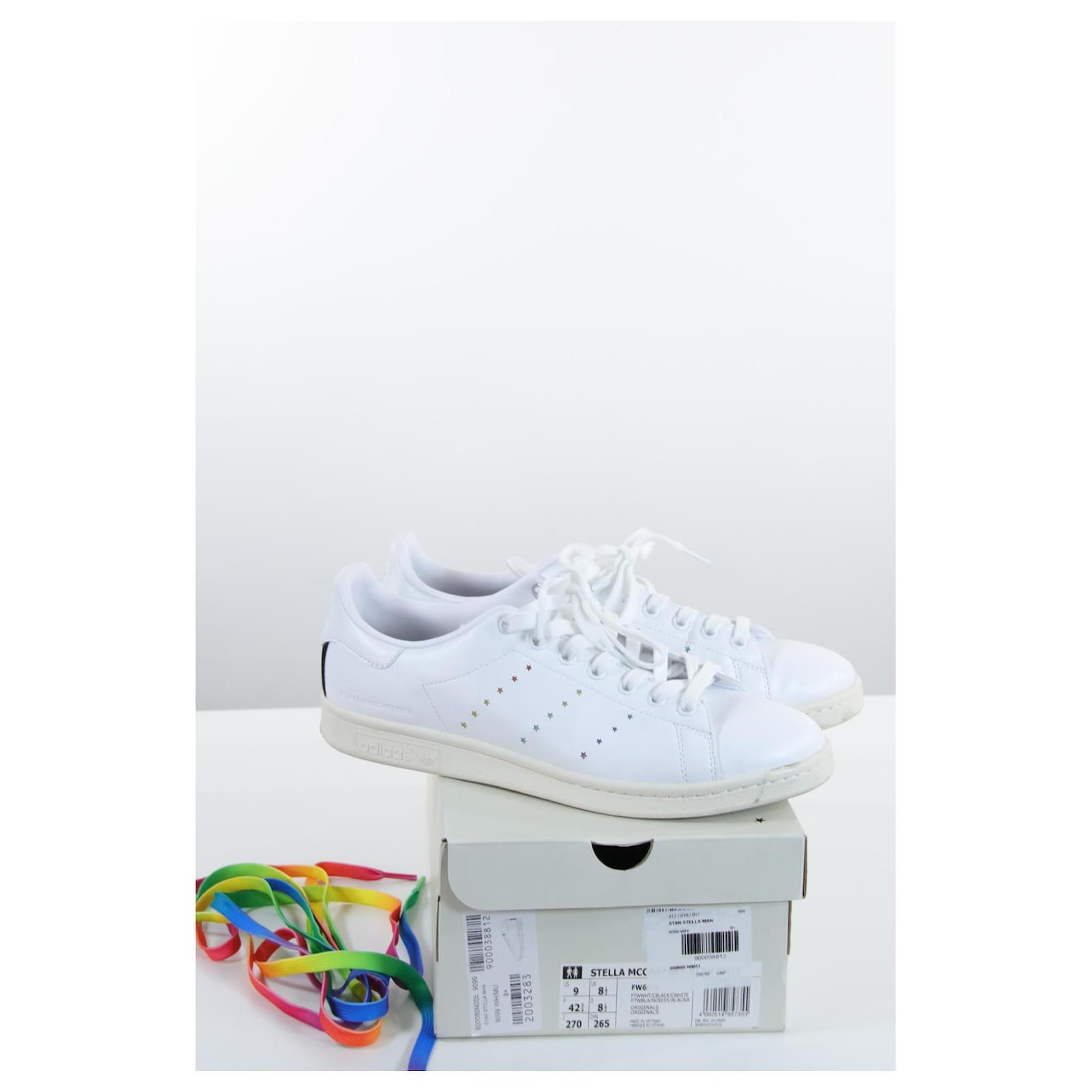 Adidas sneakers 42 Black Leather ref.645817 - Joli Closet