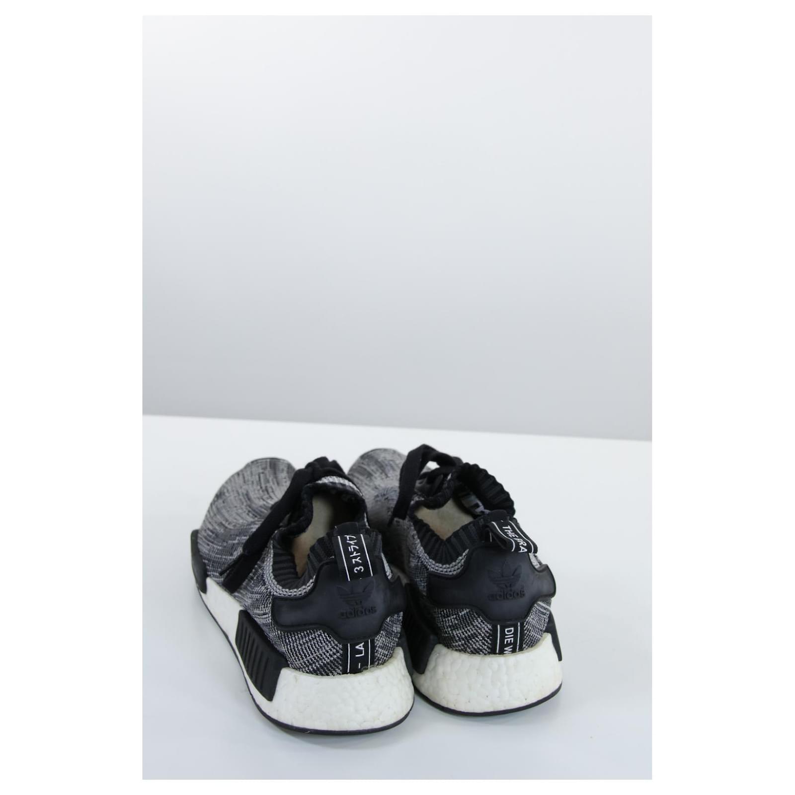 Adidas sneakers 41 Black Leather ref.645819 - Joli Closet