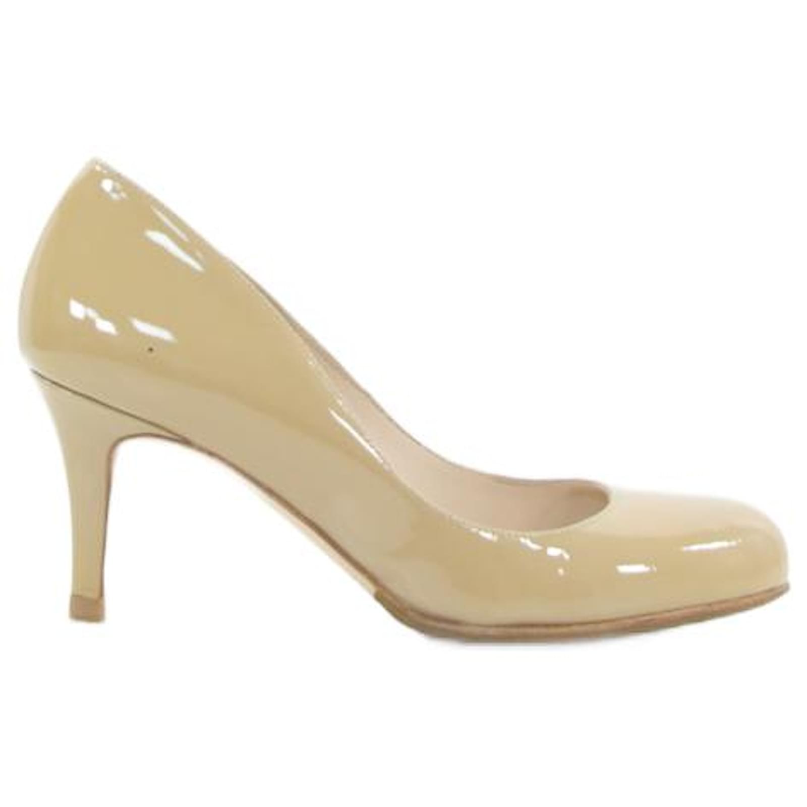 LK Bennett pumps 35 Beige Leather ref.646171 - Joli Closet