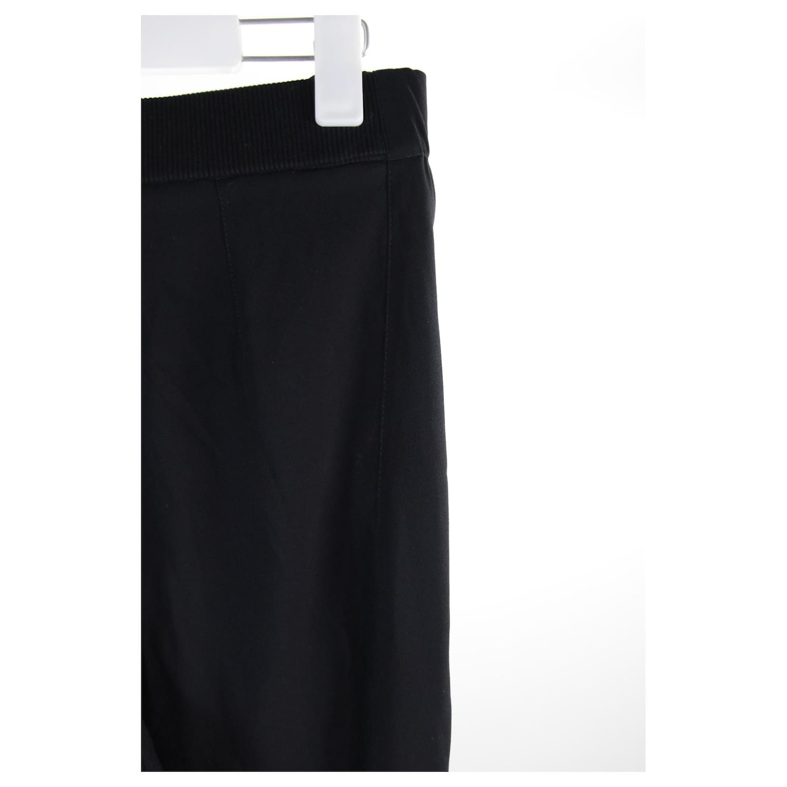 Pantalon Paco Rabanne 36 Noir ref.646563 - Joli Closet