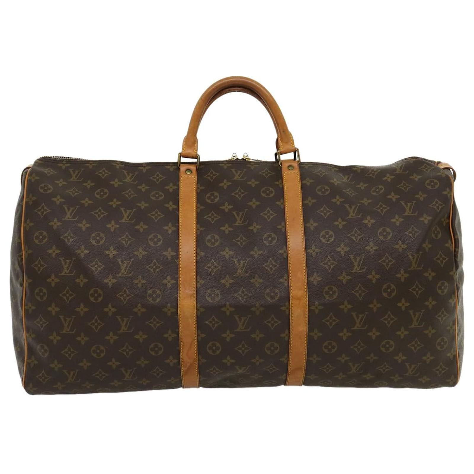 Louis Vuitton Keepall 60 Brown Cloth ref.647330 - Joli Closet