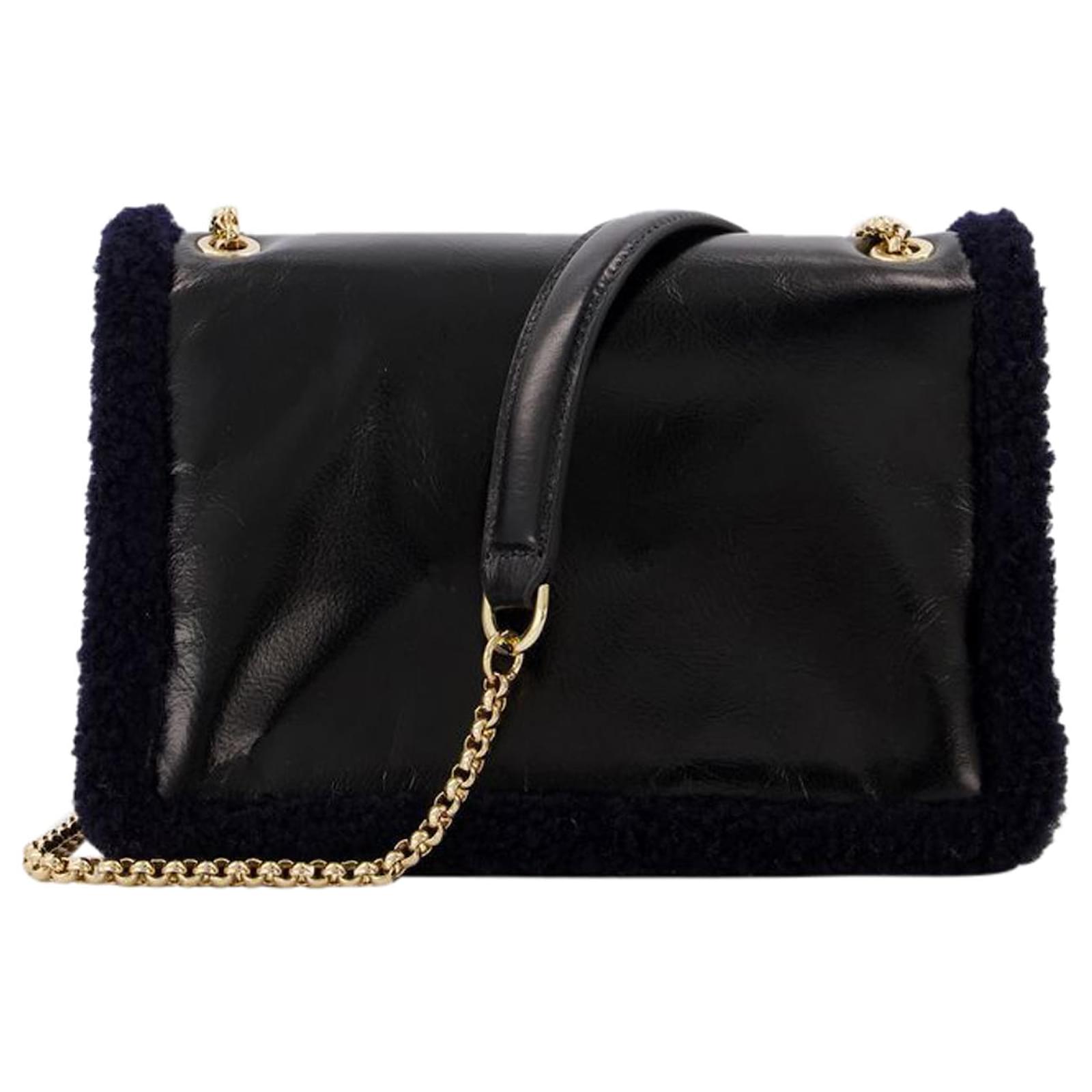 Marni Trunk Envelope Chain Bag in Black Leather ref.647856 - Joli Closet
