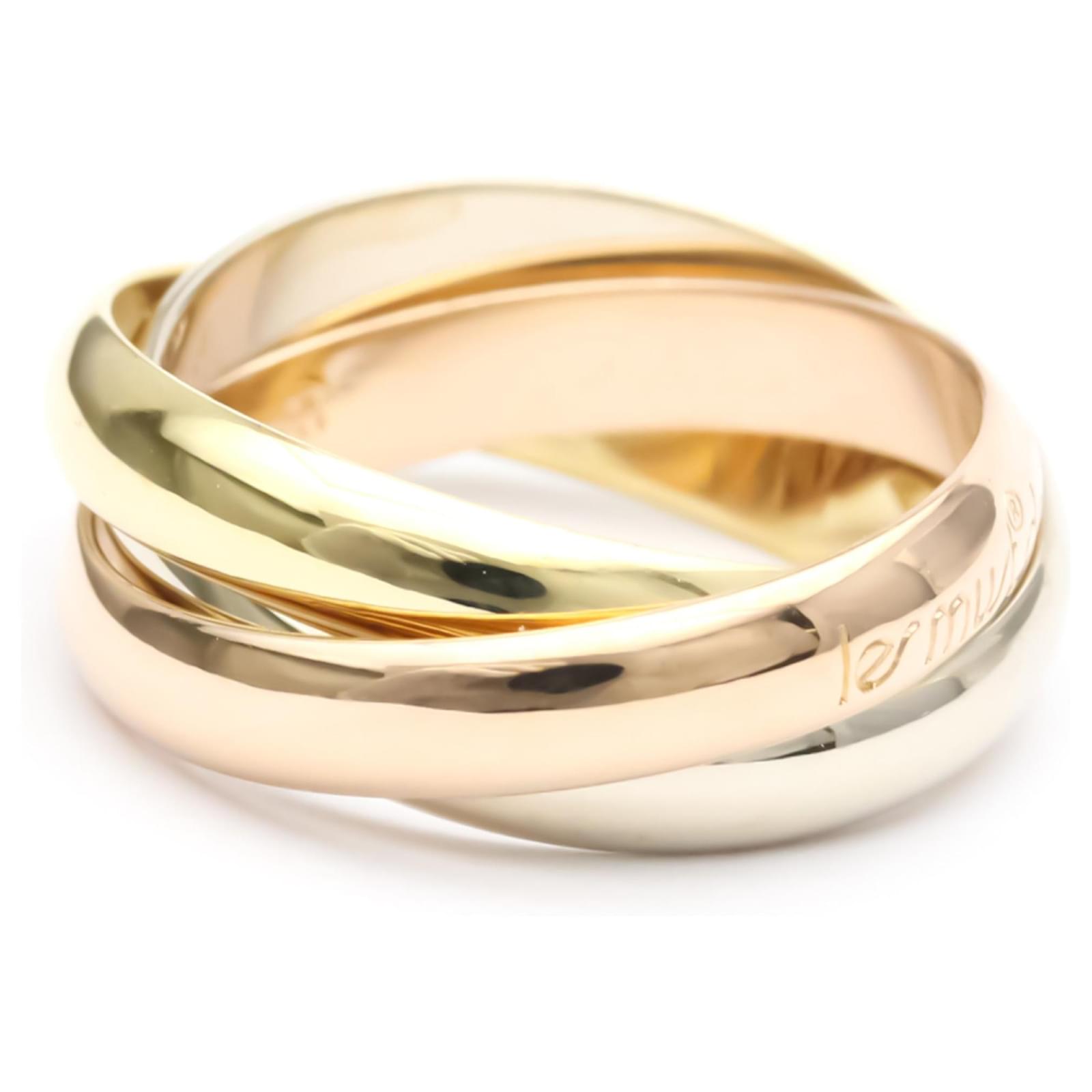 Love Cartier Trinity Yellow Yellow gold ref.648062 - Joli Closet