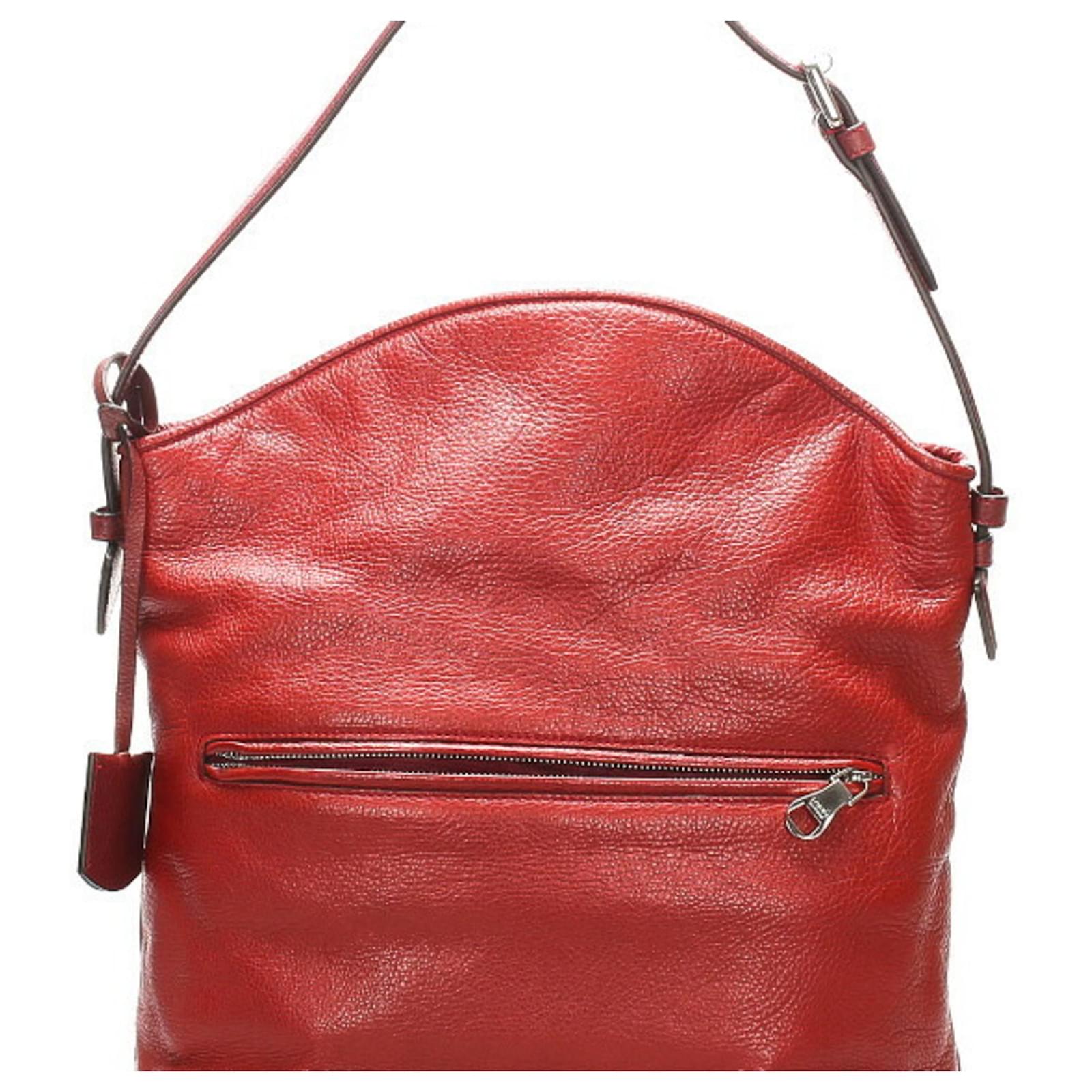 Loewe -- Red Leather ref.649605 - Joli Closet
