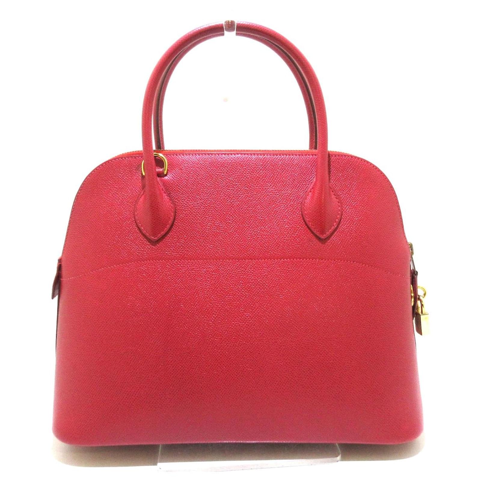 Hermès Hermes Bolide Red Leather ref.649976 - Joli Closet