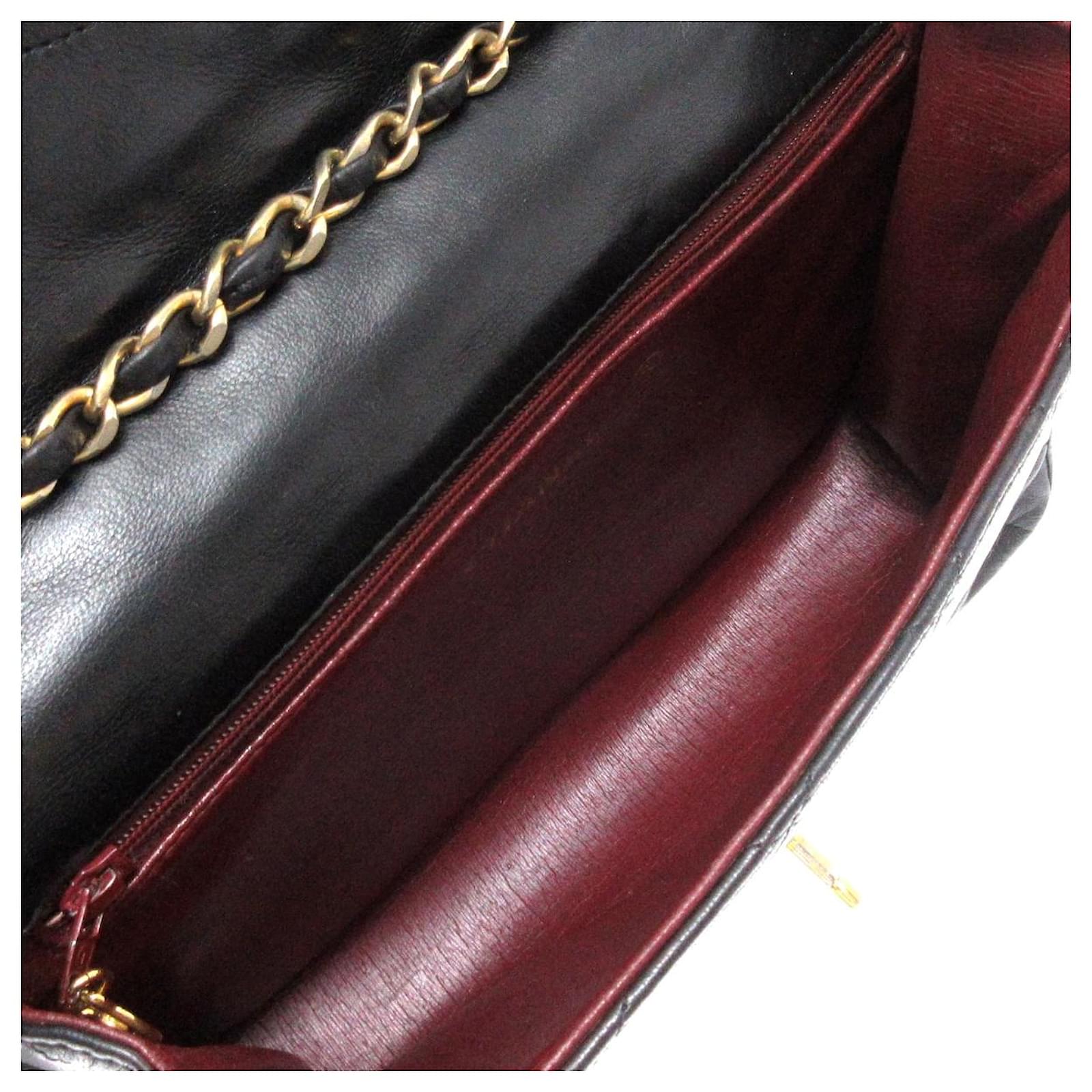 Chanel Matrasse Black Leather ref.650832 - Joli Closet