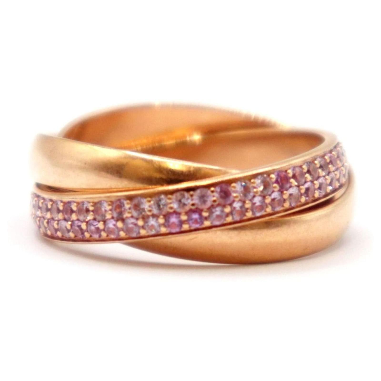 Love Cartier Trinity Pink Pink gold ref.651843 - Joli Closet