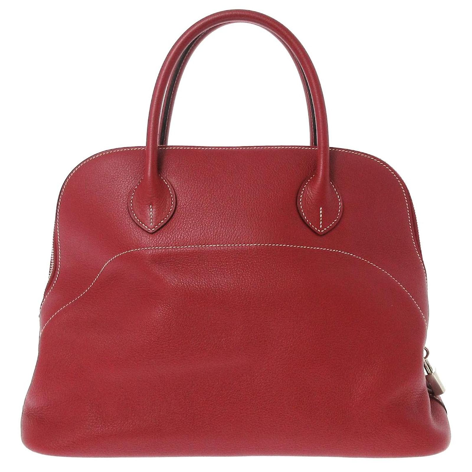 Hermès Hermes Bolide Red Leather ref.652273 - Joli Closet