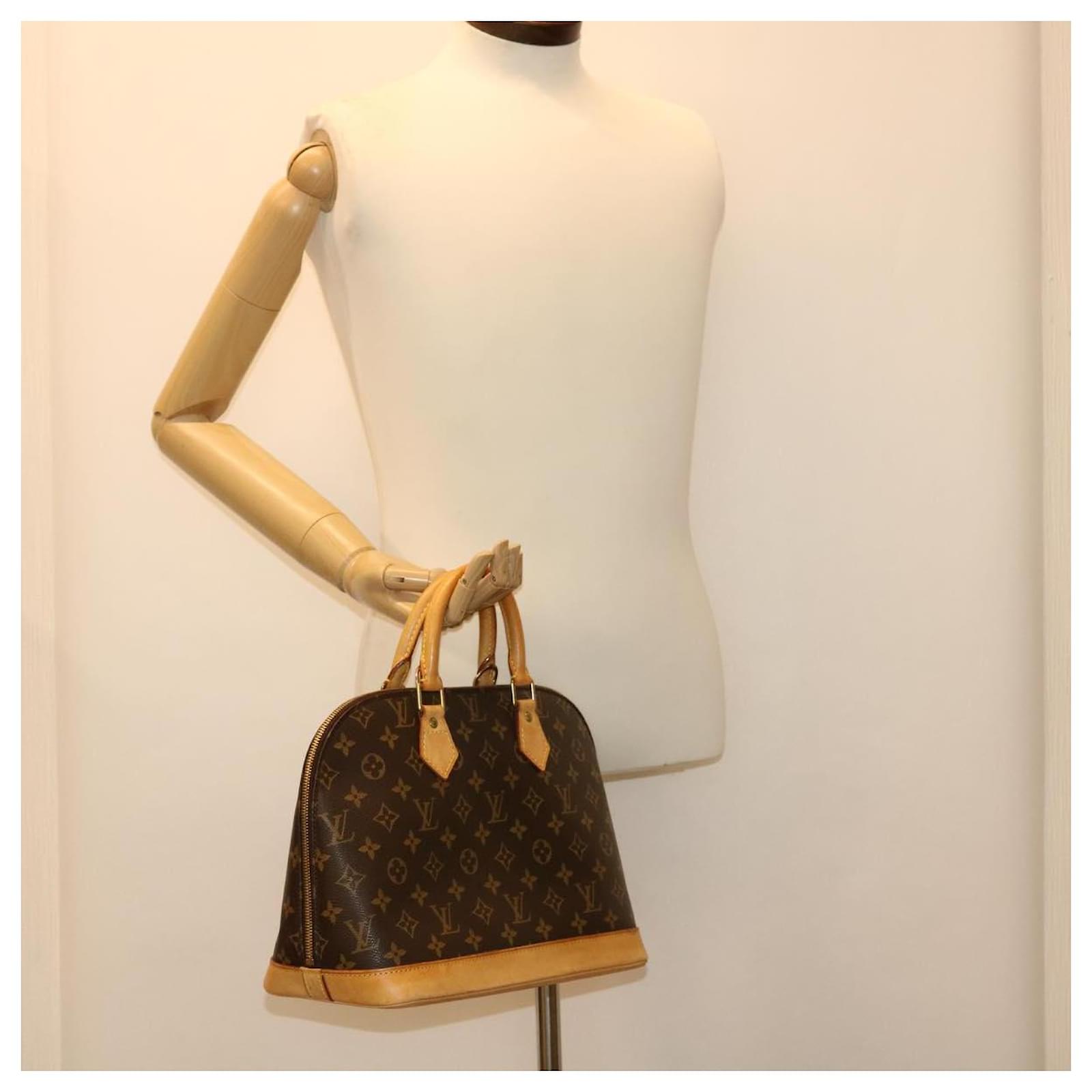 Louis Vuitton Alma Castaño Lienzo ref.653412 - Joli Closet