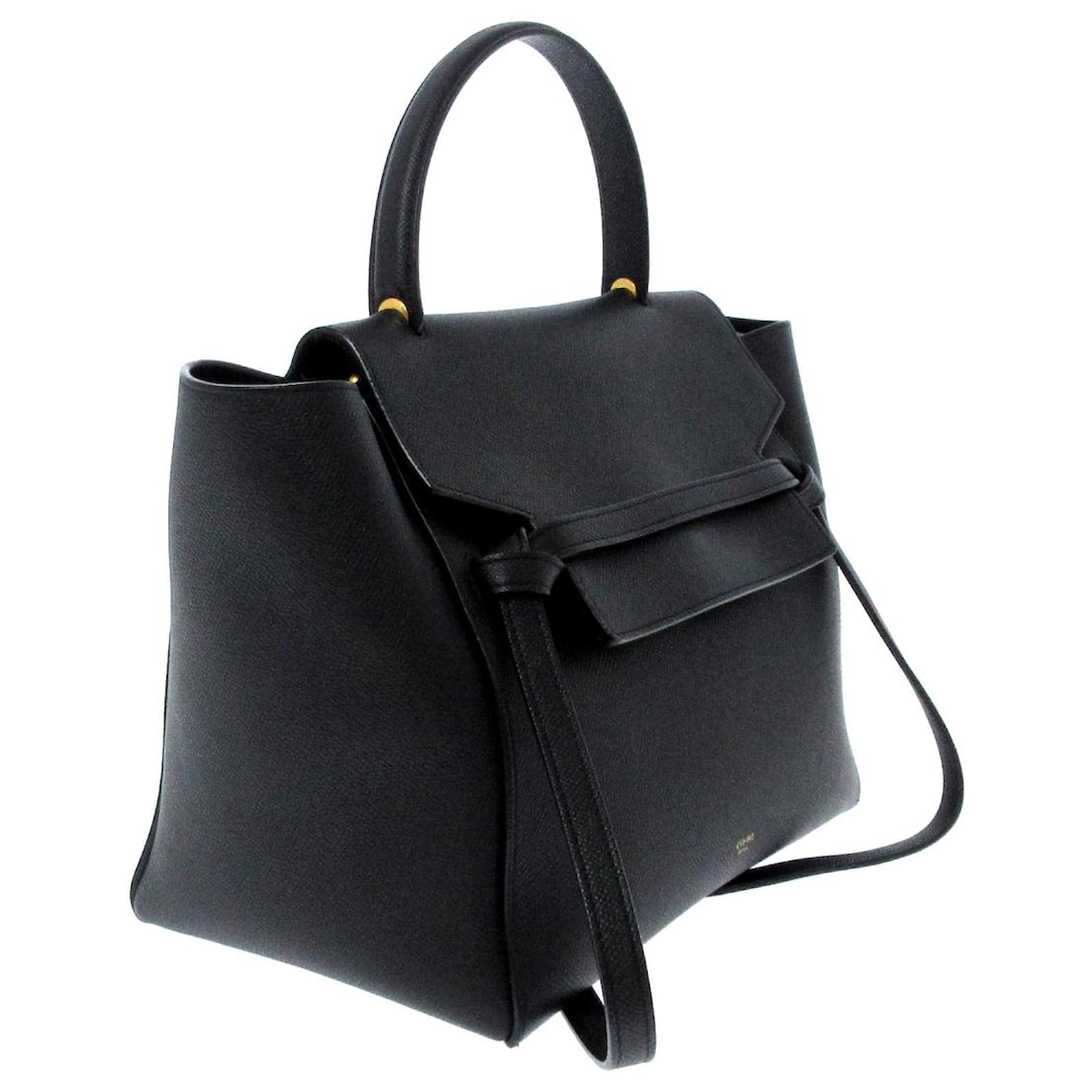 Ceinture Céline Cuir Noir ref.653605 - Joli Closet