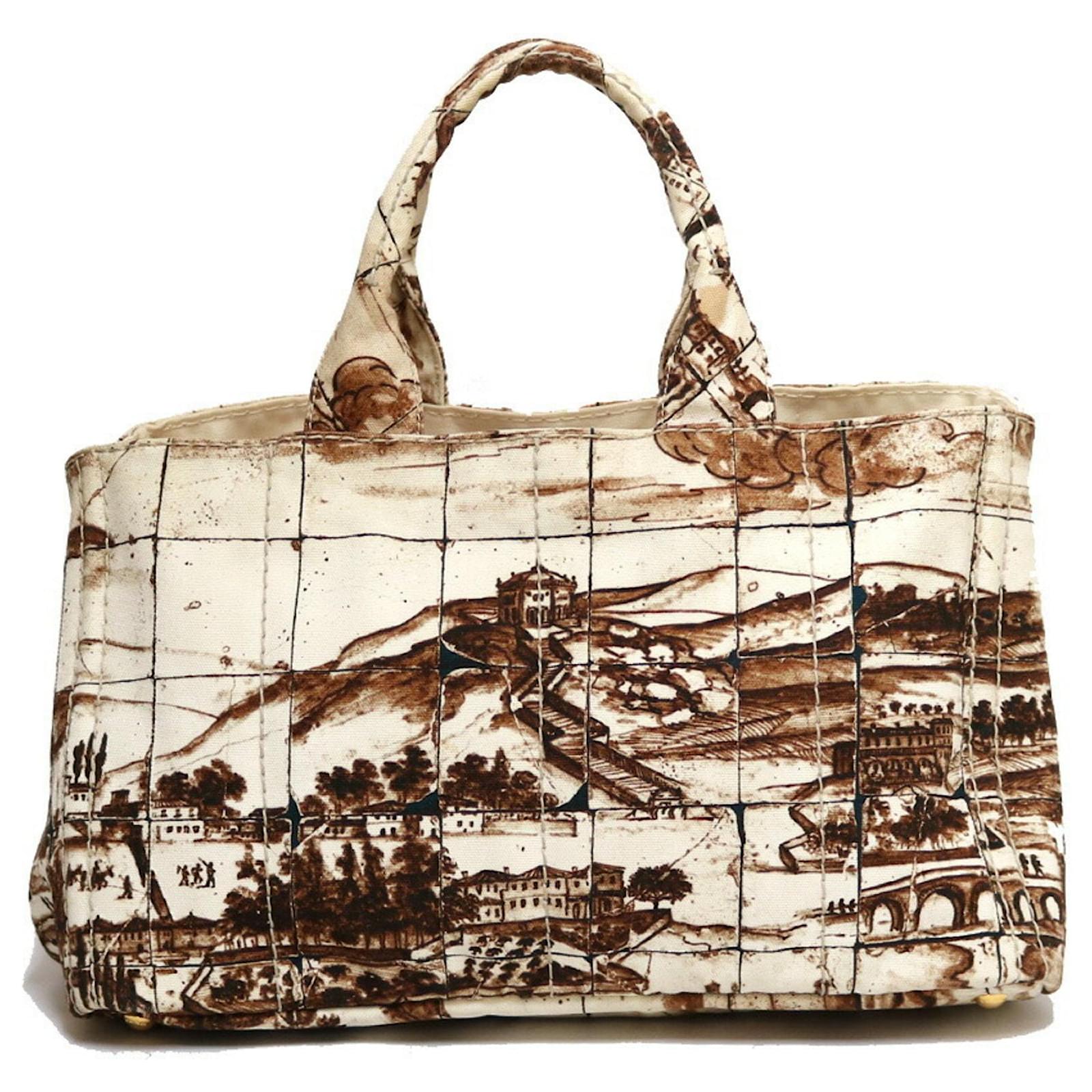 Prada Canapa Multiple colors Cloth ref.653714 - Joli Closet