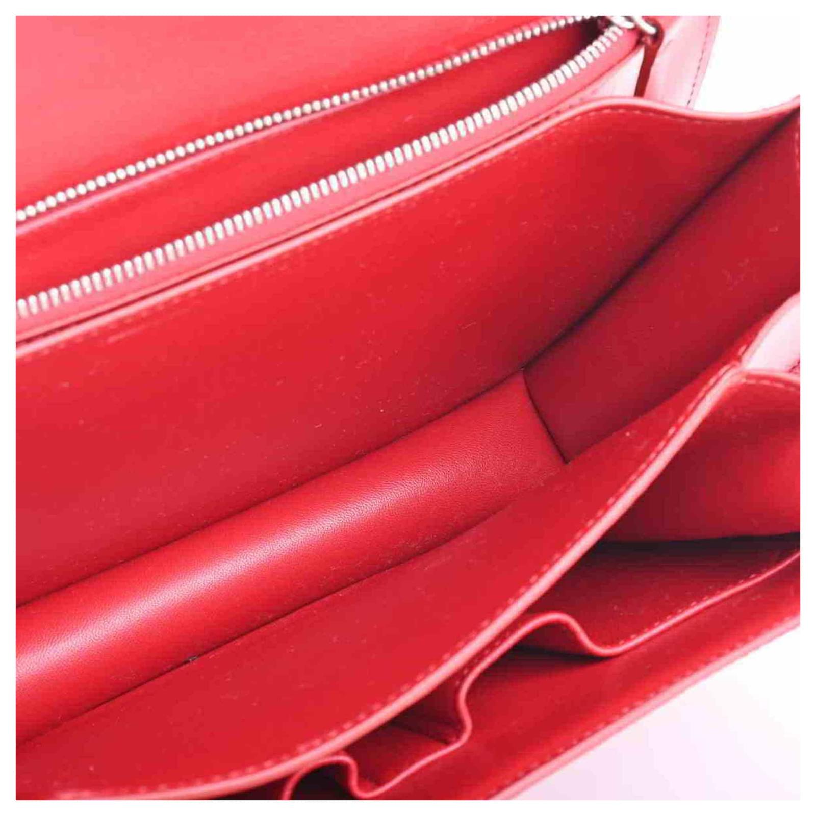 Céline Celine Classic Red Leather ref.654051 - Joli Closet