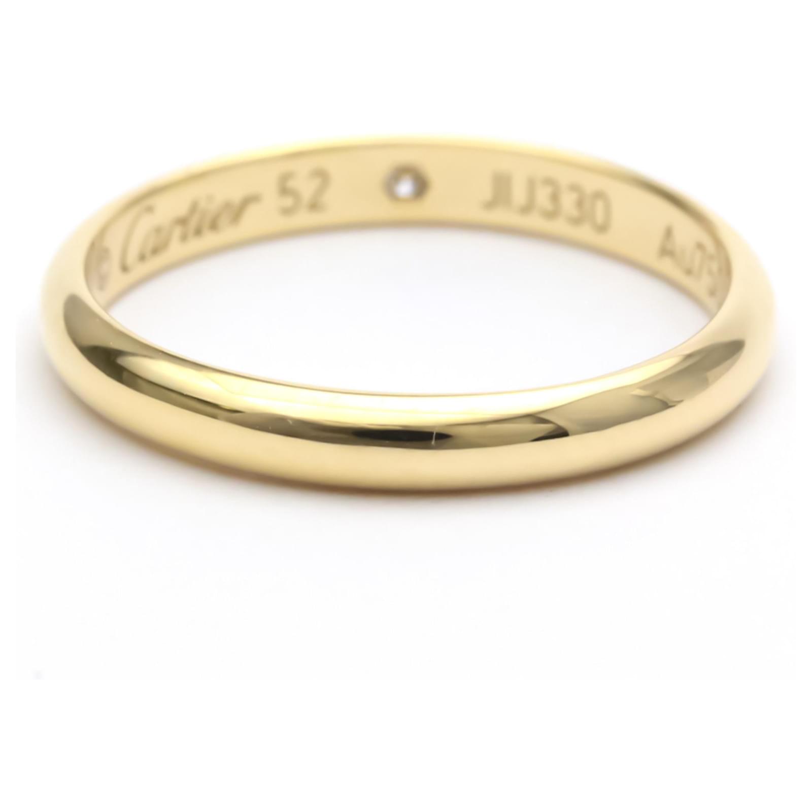 Cartier Alliance 1895 Golden Yellow gold ref.654336 - Joli Closet