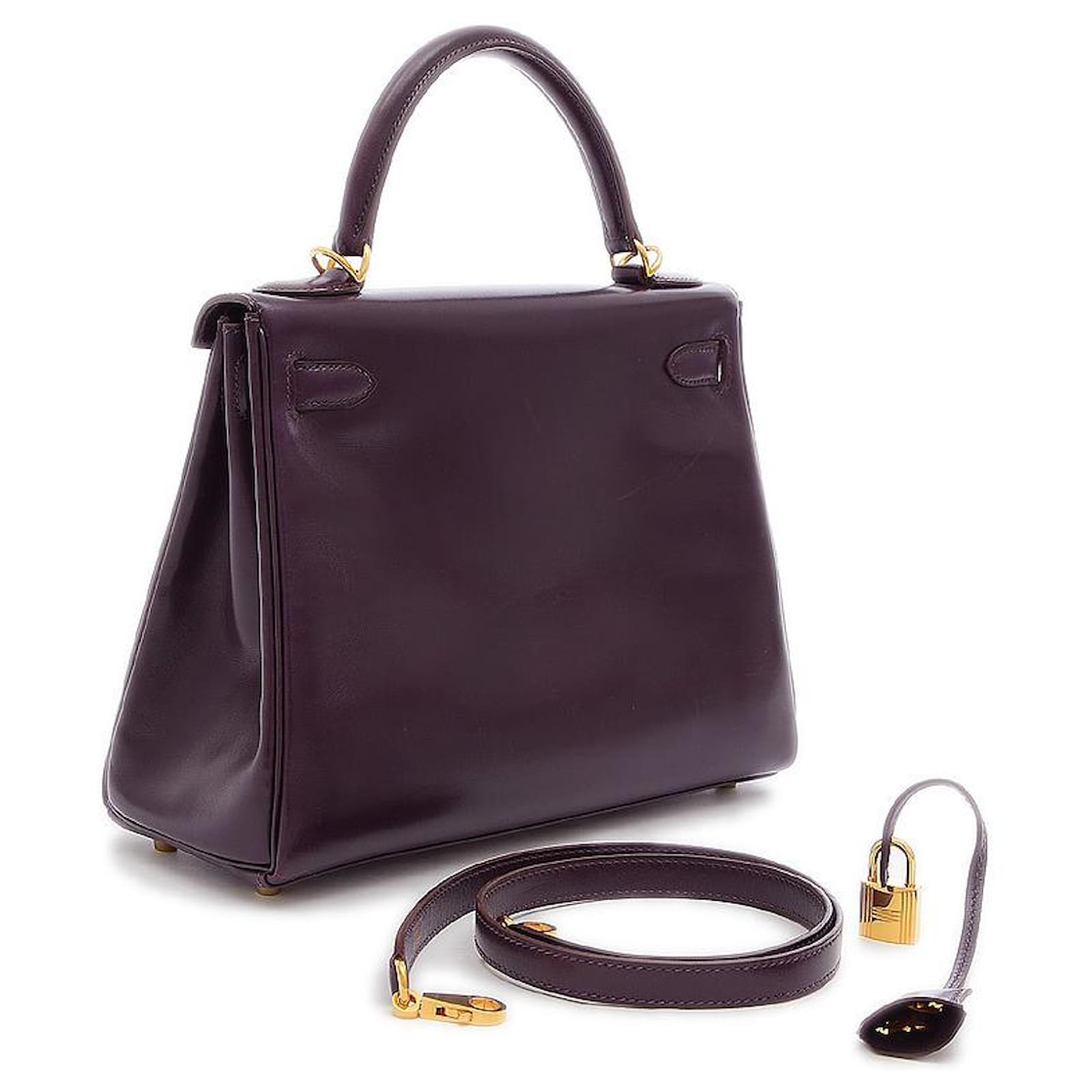 Hermès hermes kelly Purple Leather ref.654345 - Joli Closet