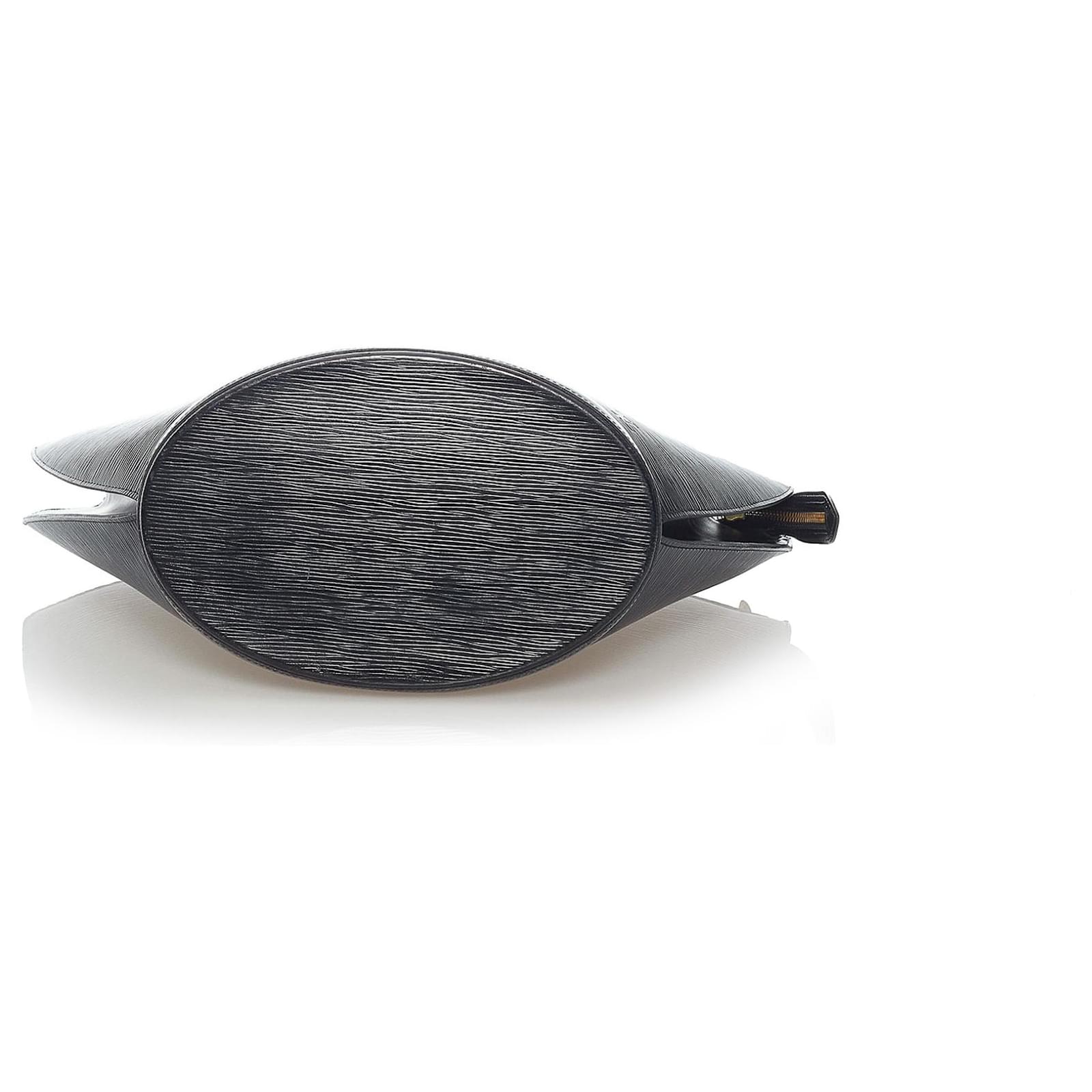 Louis Vuitton Schwarz Epi Saint Jacques GM Langes Armband Leder ref ...