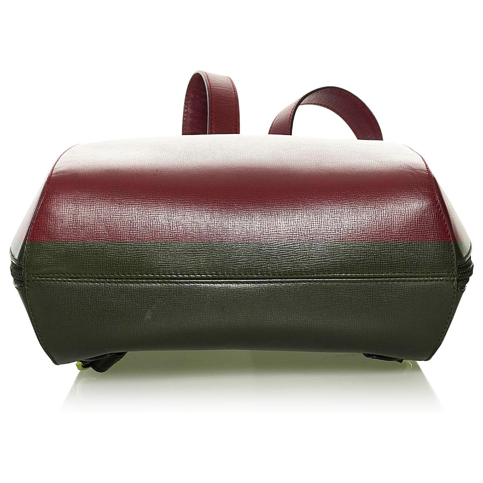 Cartier Red Must de Cartier Leather Backpack Dark red Pony-style ...