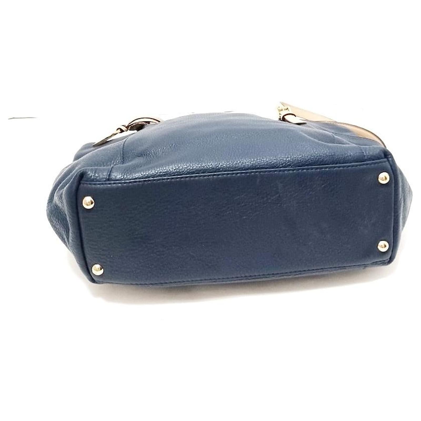 Michael Kors Jet Set Navy blue Leather ref.657801 - Joli Closet