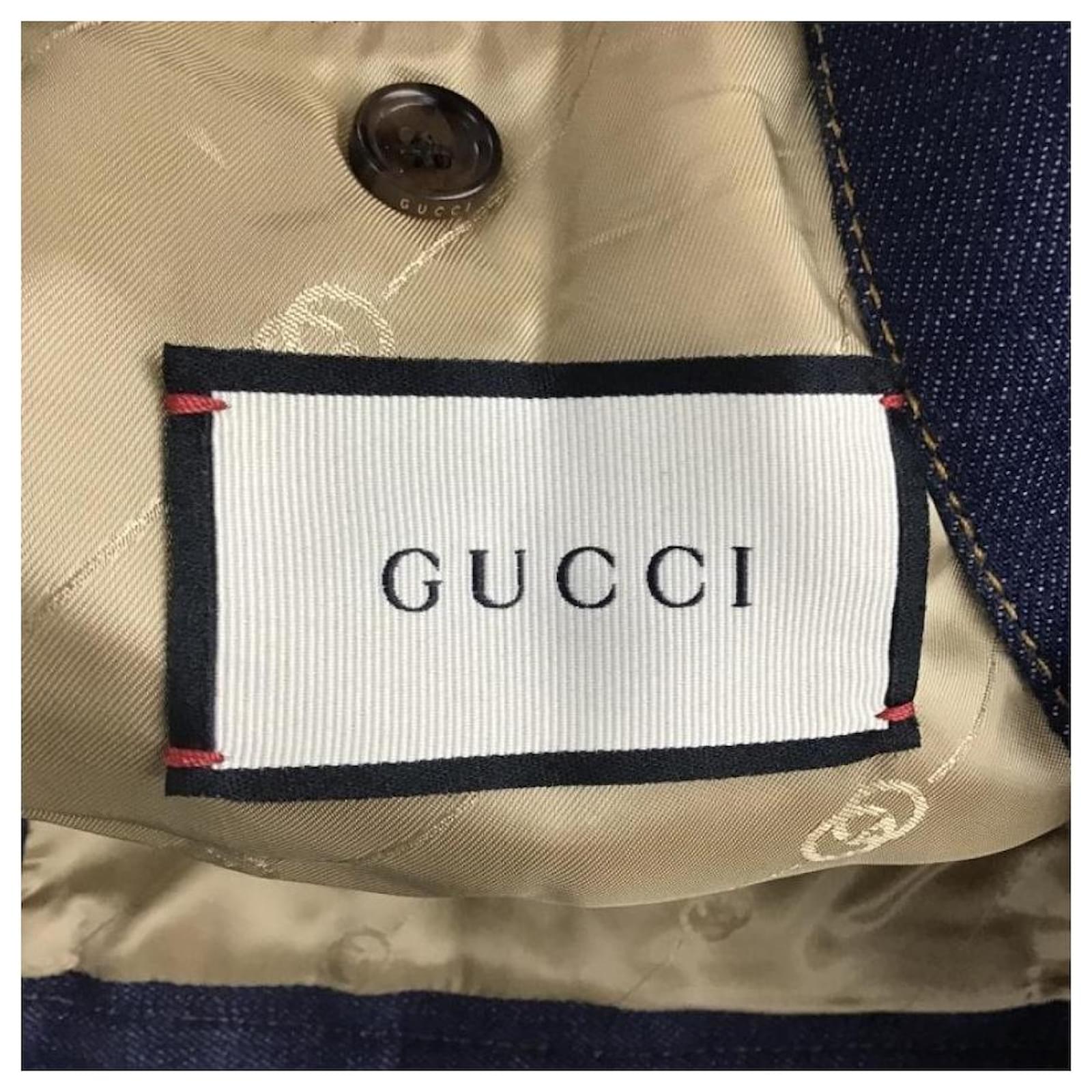 *Veste GUCCI, Veste Blazer, Veste d'extérieur 626524 XDBBX Horsebit G ...