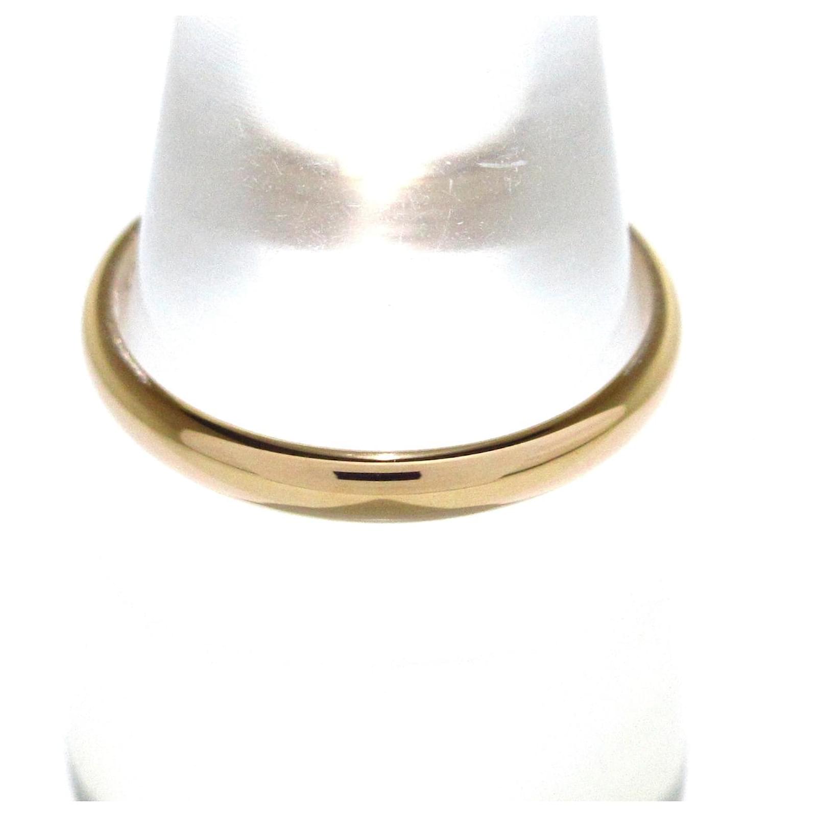 cartier 1895 Wedding ring Golden Yellow gold ref.660456 - Joli Closet