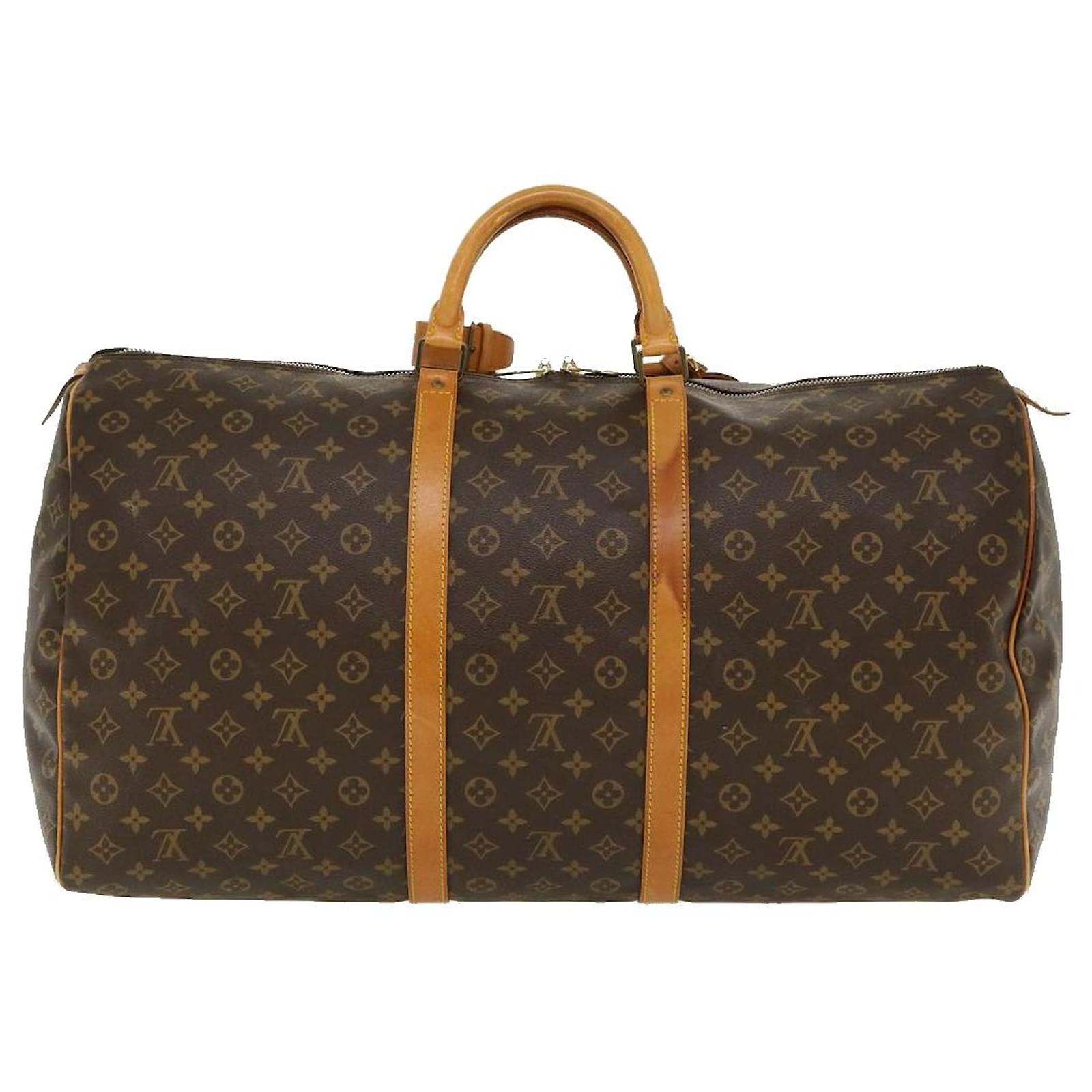 Louis Vuitton Keepall 60 Brown Cloth ref.661122 - Joli Closet