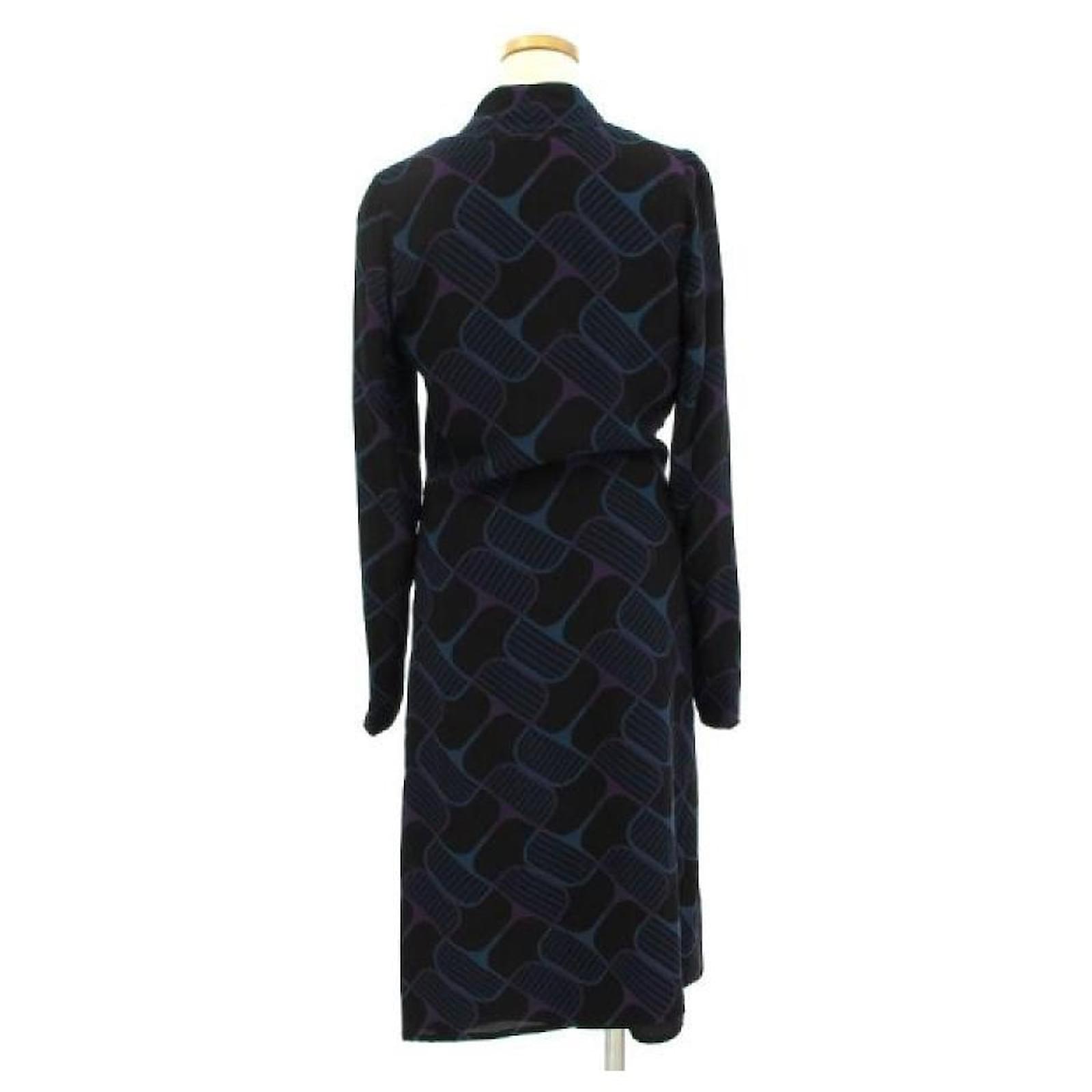 Gucci Robes Soie Noir ref.661153 - Joli Closet