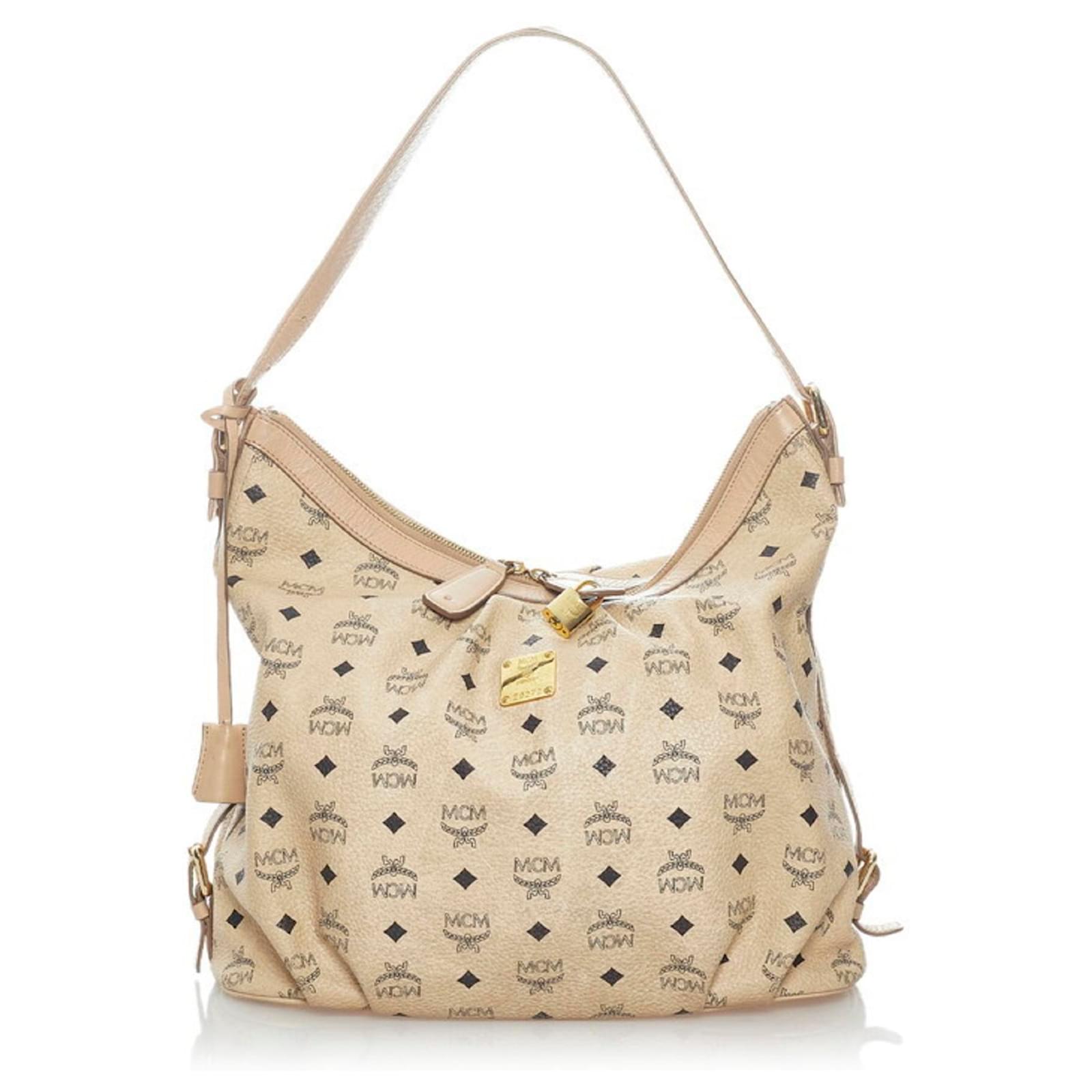 MCM Beige Cloth ref.661652 - Joli Closet