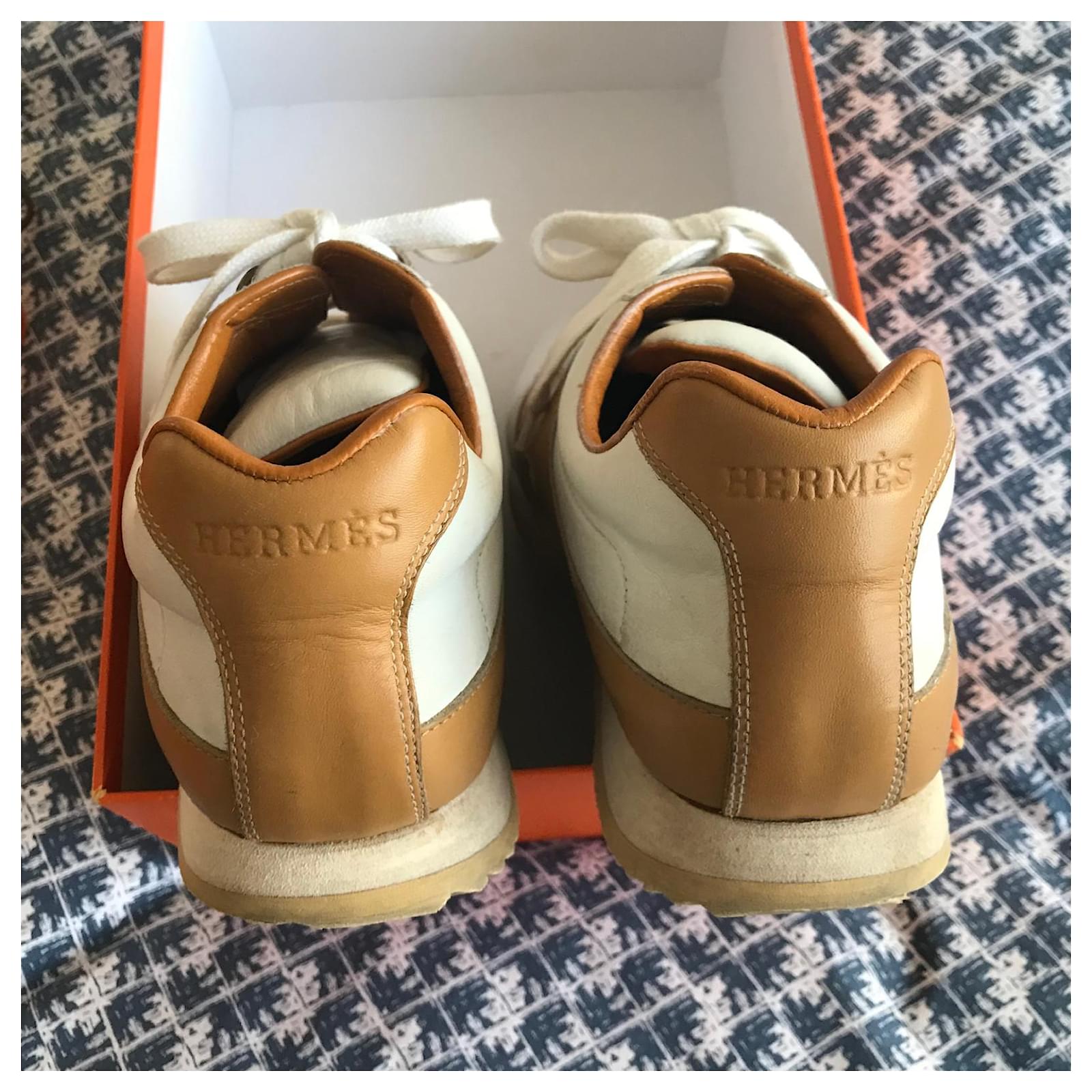 Hermès dribble Caramel Leather ref.662585 - Joli Closet