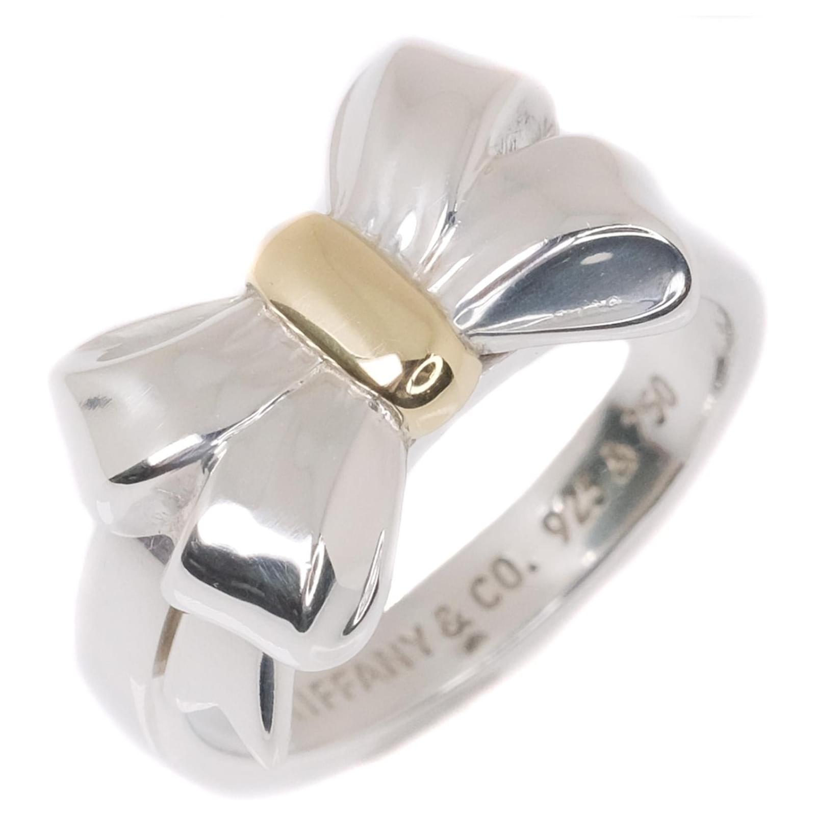 TIFFANY & CO. ribbon Silvery Silver ref.662981 - Joli Closet