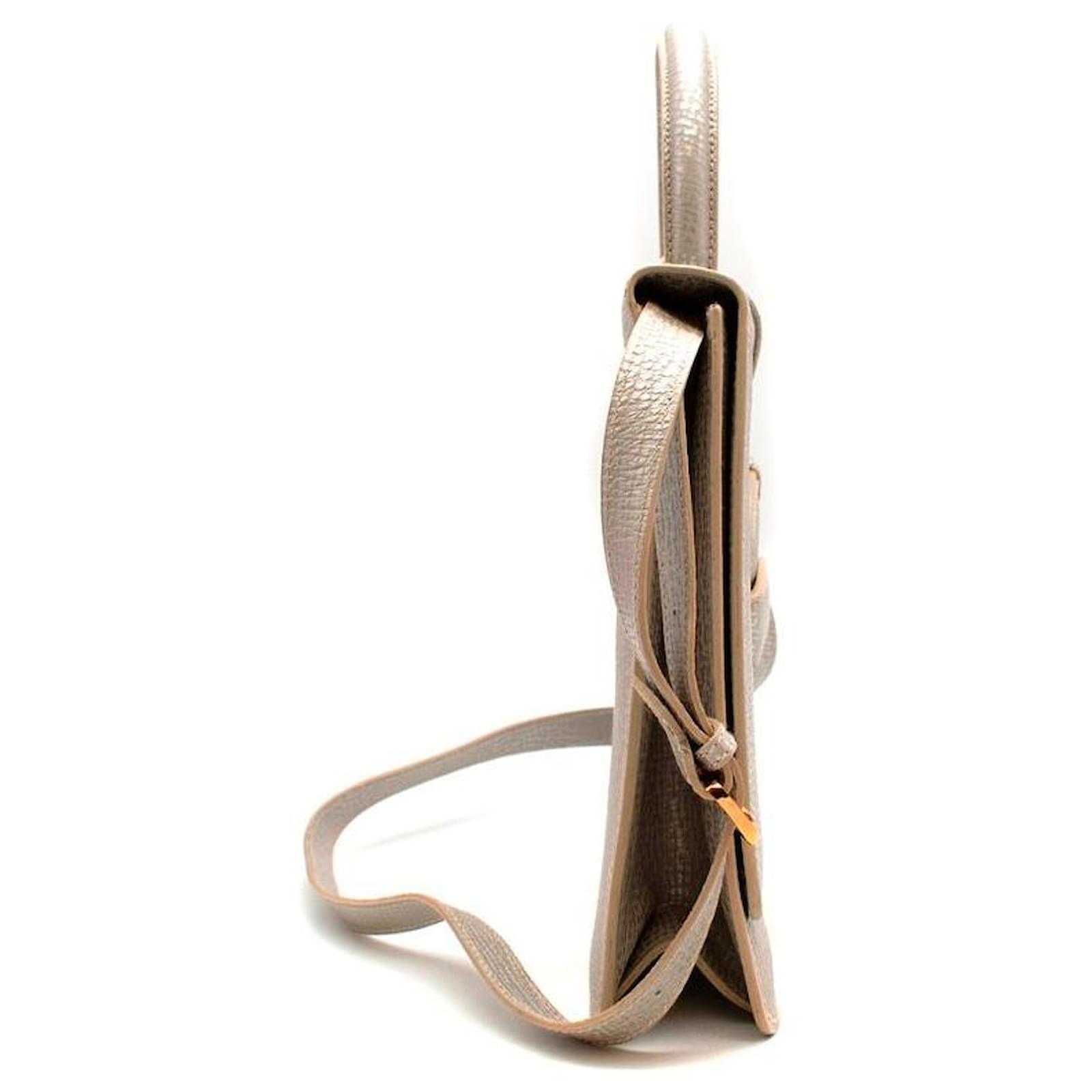 Loewe Vintage Barcelona Tasche aus strukturiertem Leder mit Griff oben ...