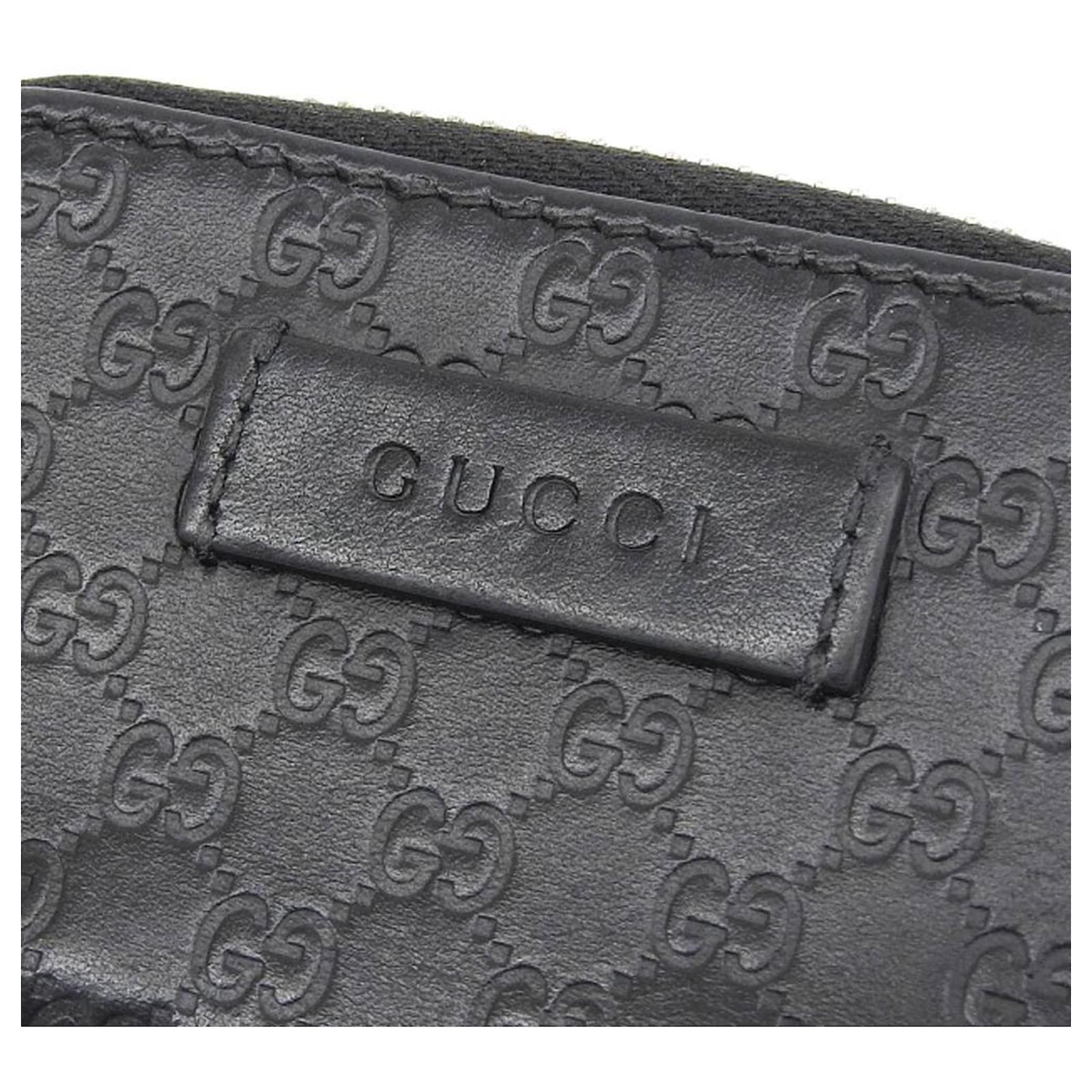 Gucci Micro Guccissima Black Leather ref.665134 - Joli Closet