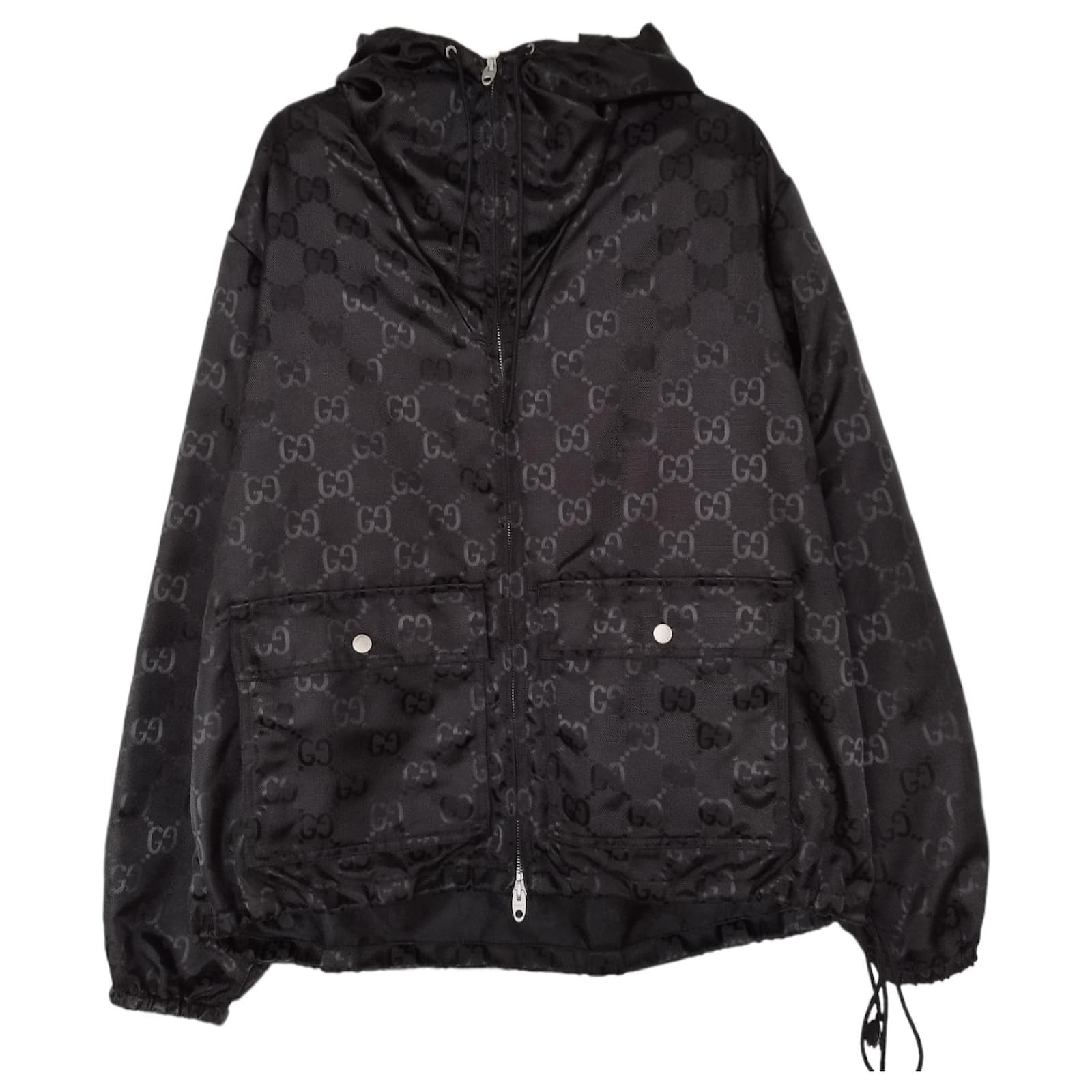Gucci Off the Grid schwarze Jacke Polyamid ref.665420 - Joli Closet