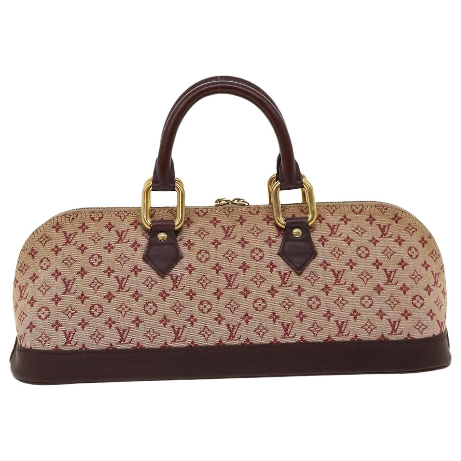 Louis Vuitton Alma long Red Cloth ref.666195 - Joli Closet