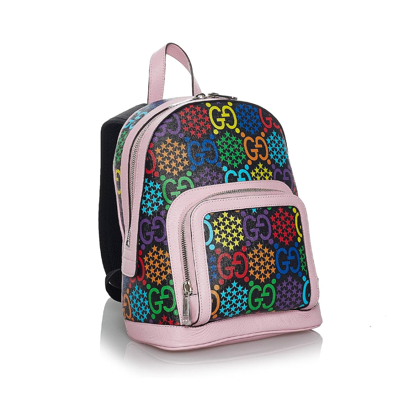 Gucci Multi GG Supreme Psychedelic Backpack Multiple colors Cloth Cloth ...