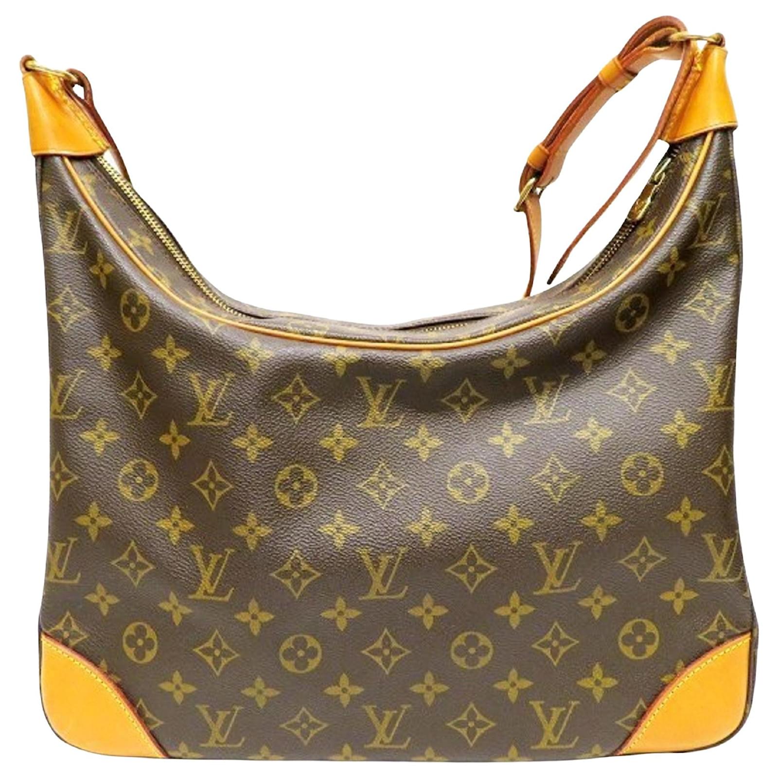 Louis Vuitton Boulogne Brown Cloth ref.673147 - Joli Closet