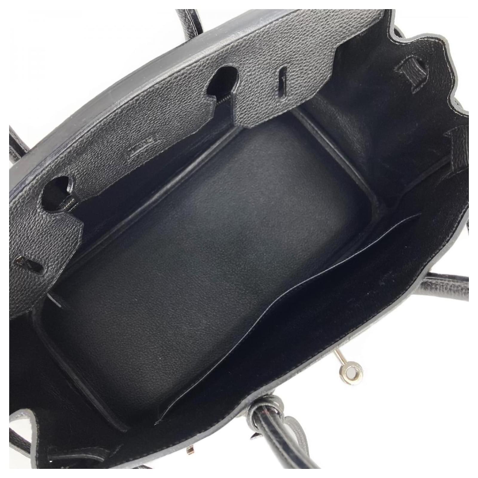 Hermès HERMES BIRKIN Black Leather ref.673235 - Joli Closet